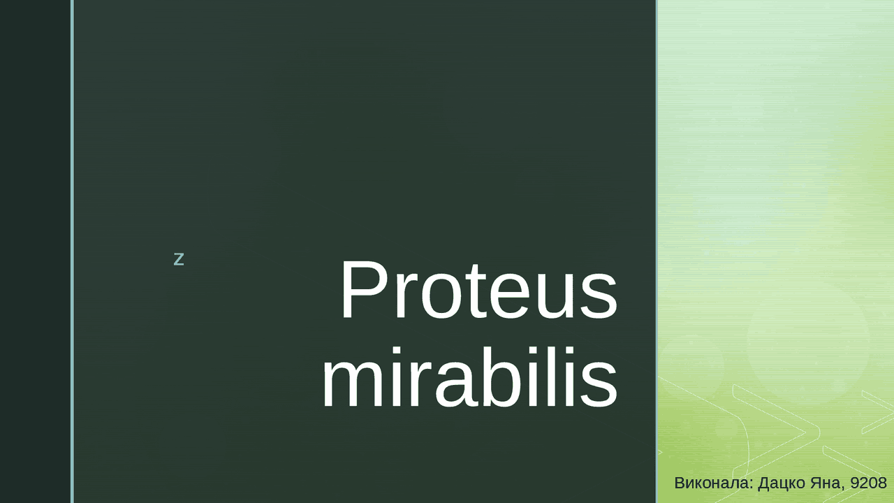 Proteus mirabilis: structure - Docsity