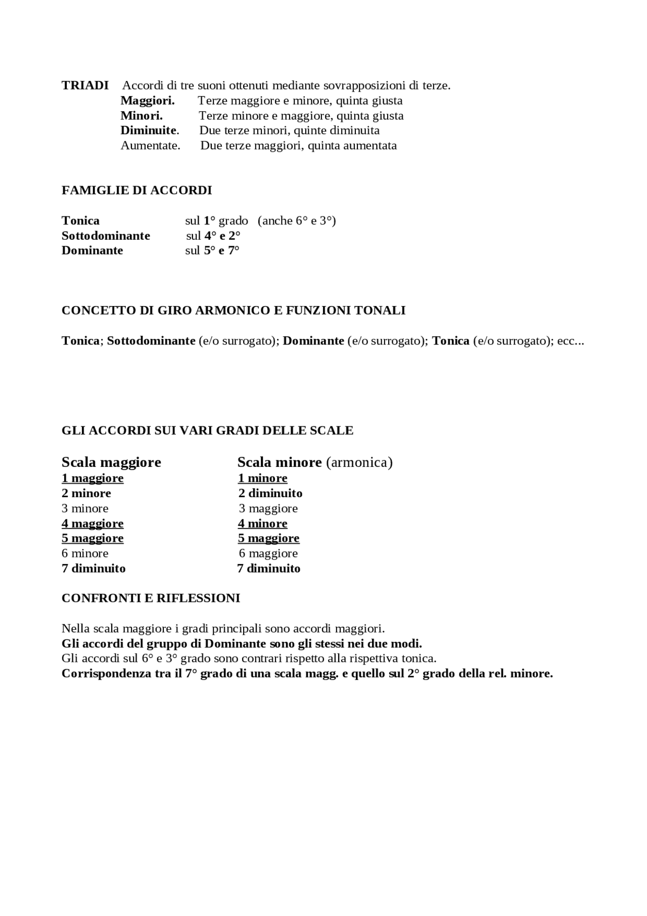 Lezione Con Maestro Accordi Docsity