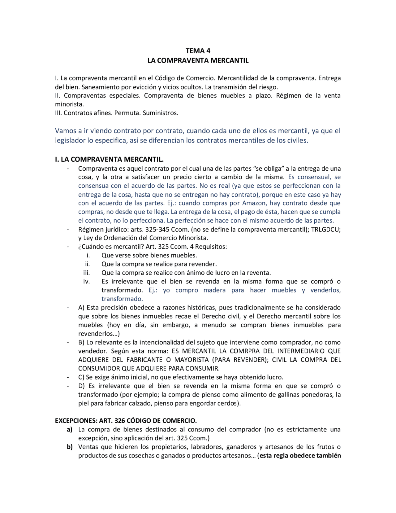 Tema 4 Apuntes Derecho Mercantil Ii Docsity