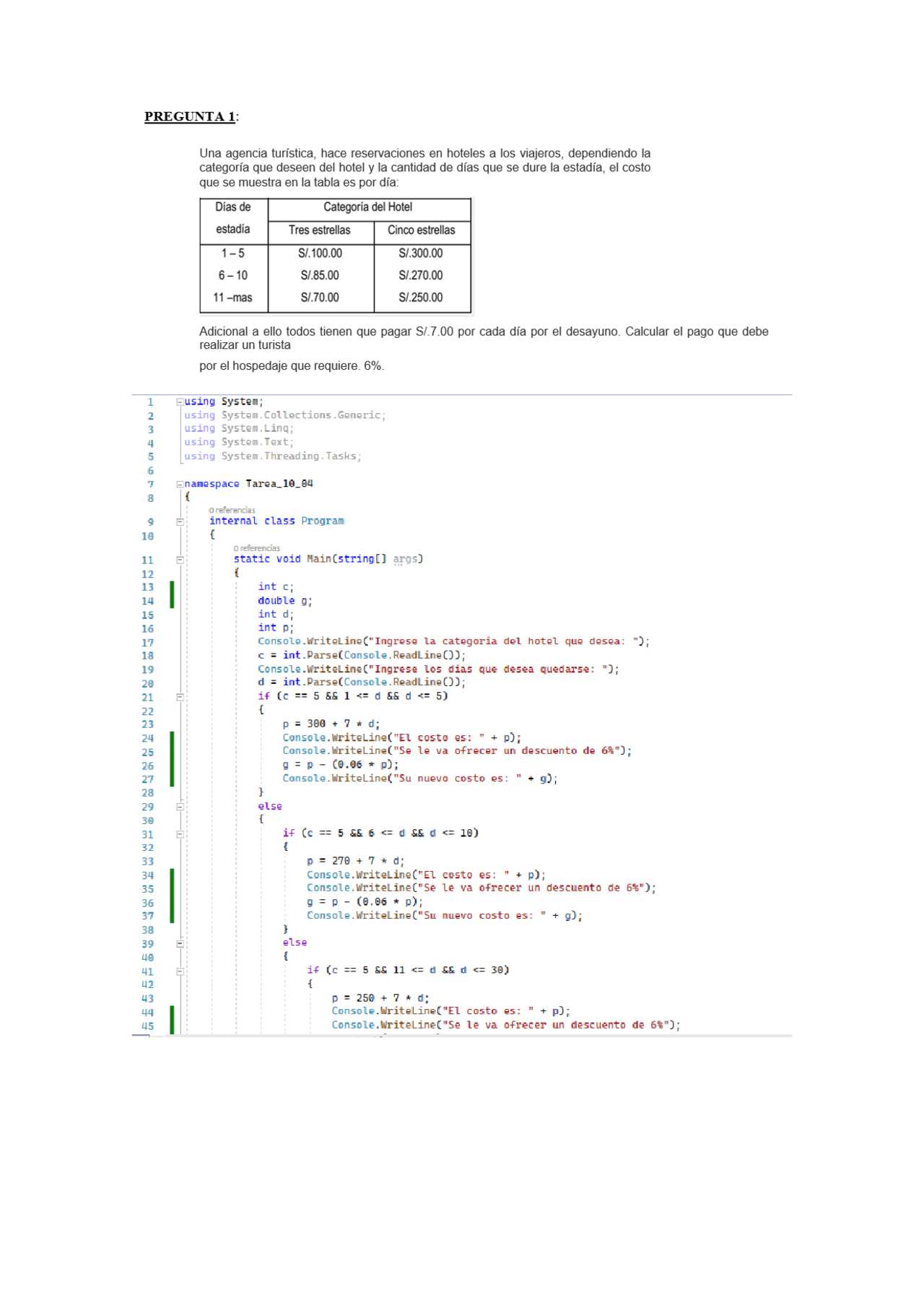 Examen Para Programacion Docsity