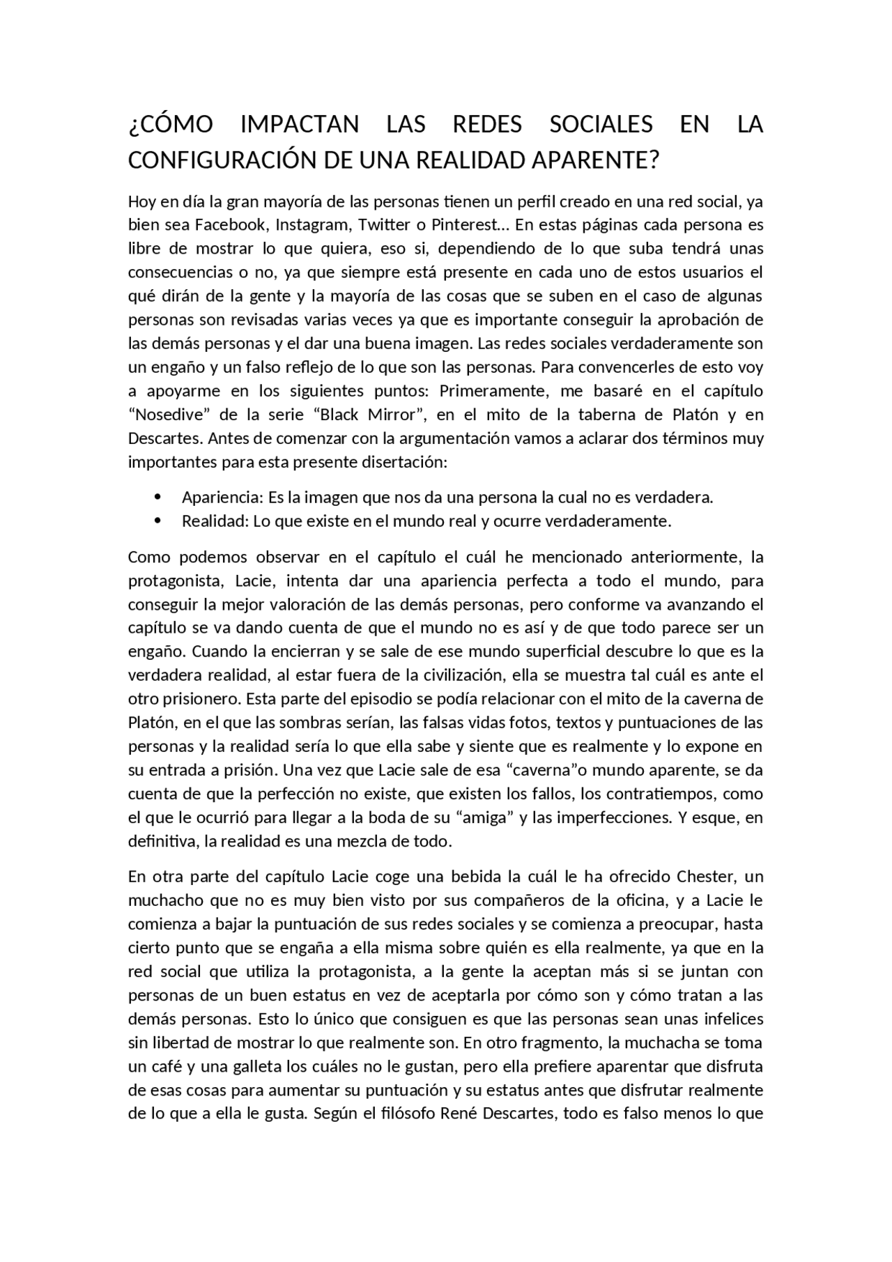 COMENTARIO DE TEXTO CRÍTICO - Docsity