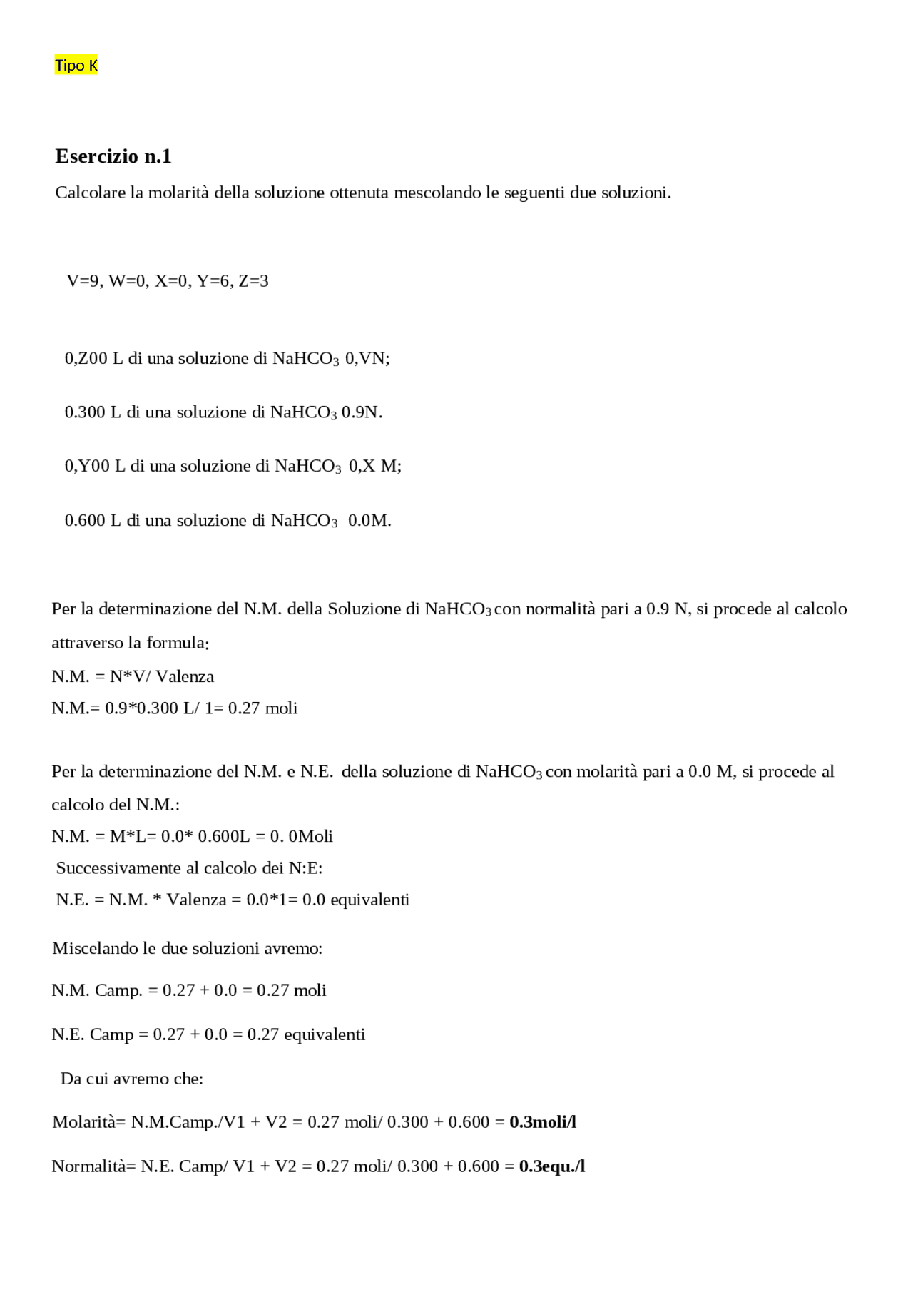 Elaborato 1 Ingegneria Ambientale Docsity