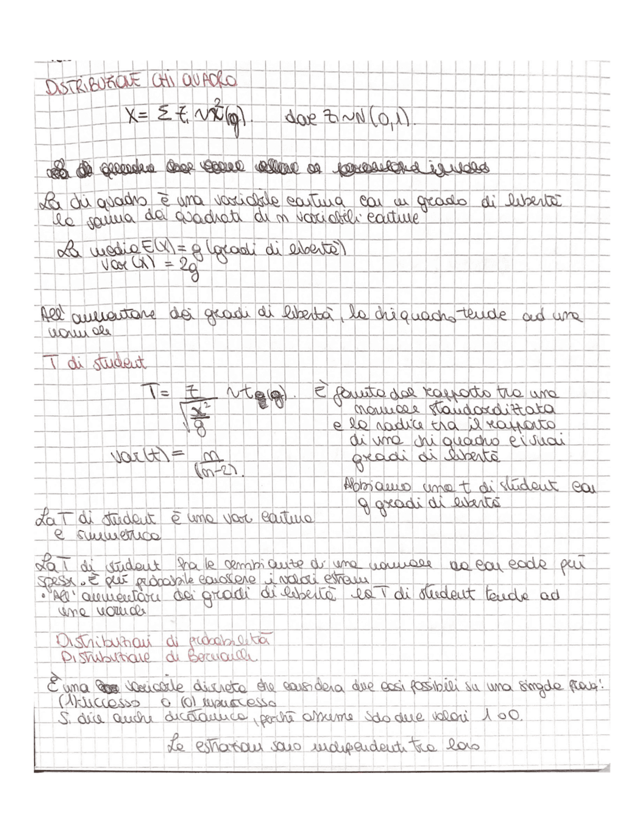 Variabili Continue Statistica Inferenziale Docsity