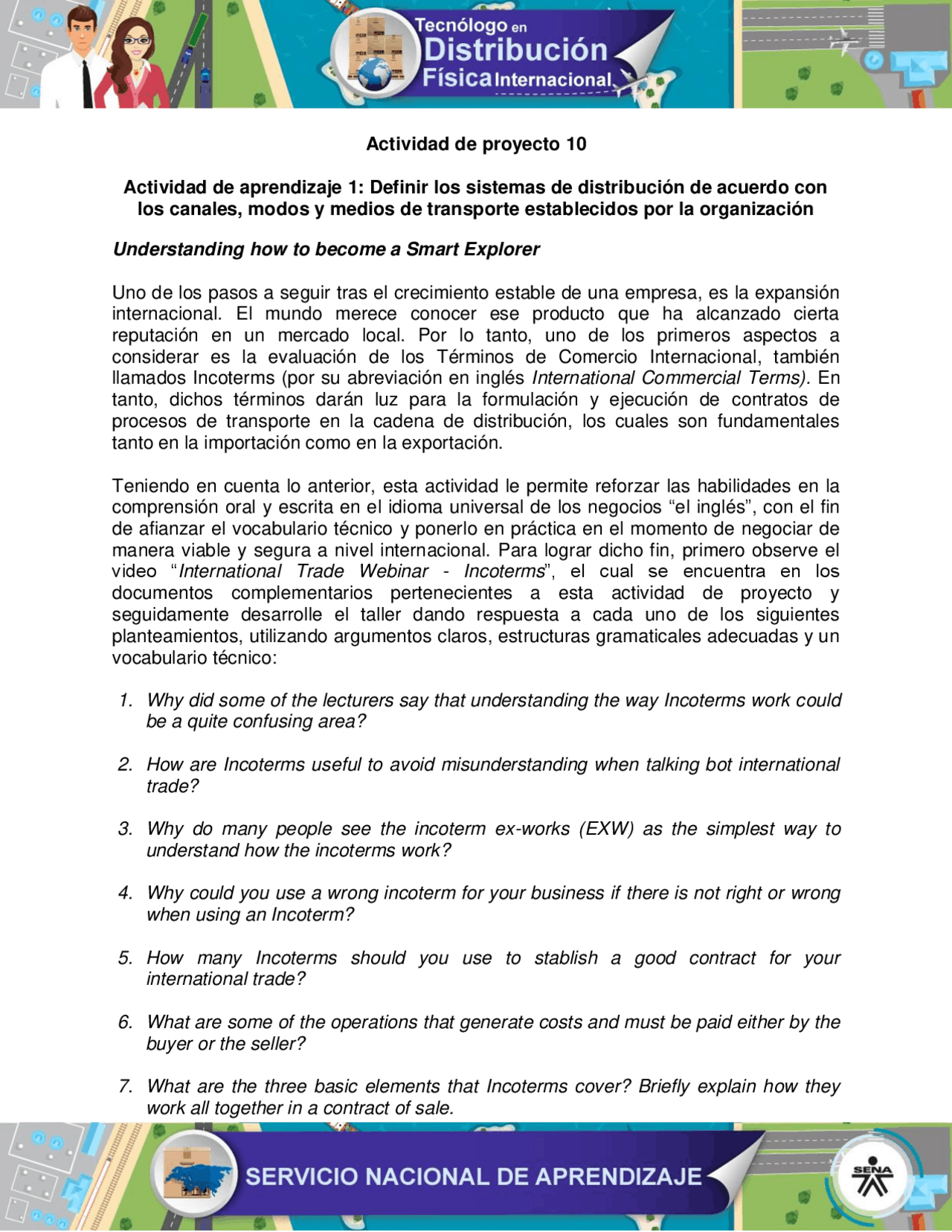Evidencia 3 Workshop Apuntes De Logística Docsity