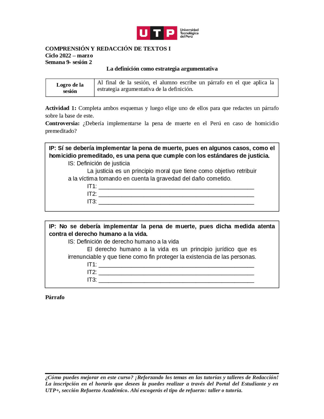 Compresion Y Redaccion De Textos Docsity