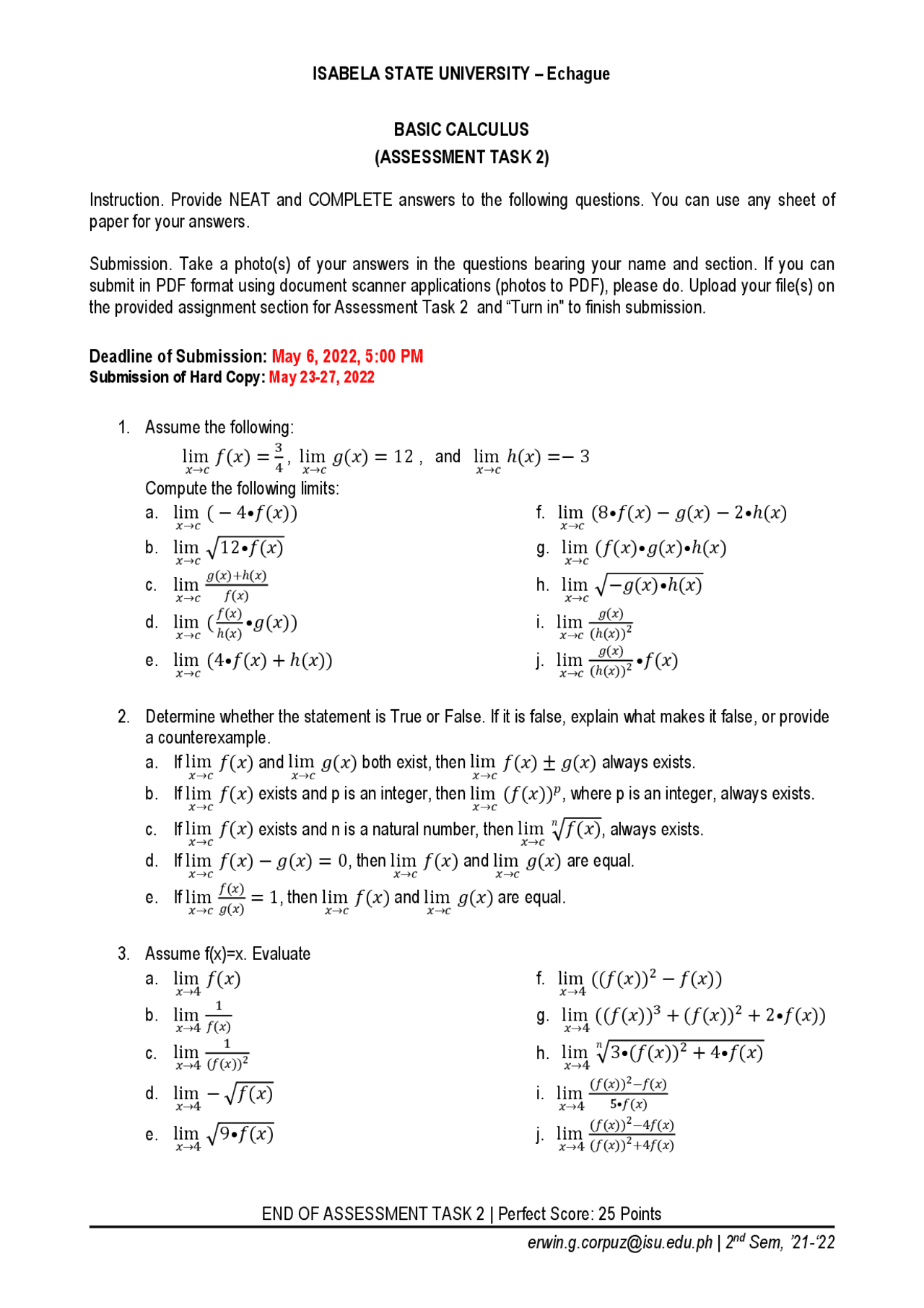 Assessment Task In The Mathematics Schemes And Mind Maps Mathematics