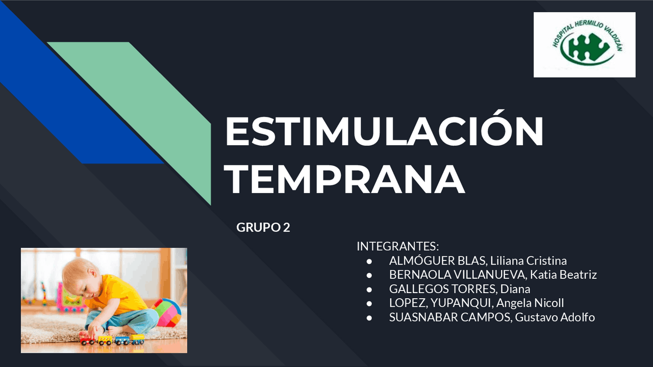 Estimulación Temprana Docsity