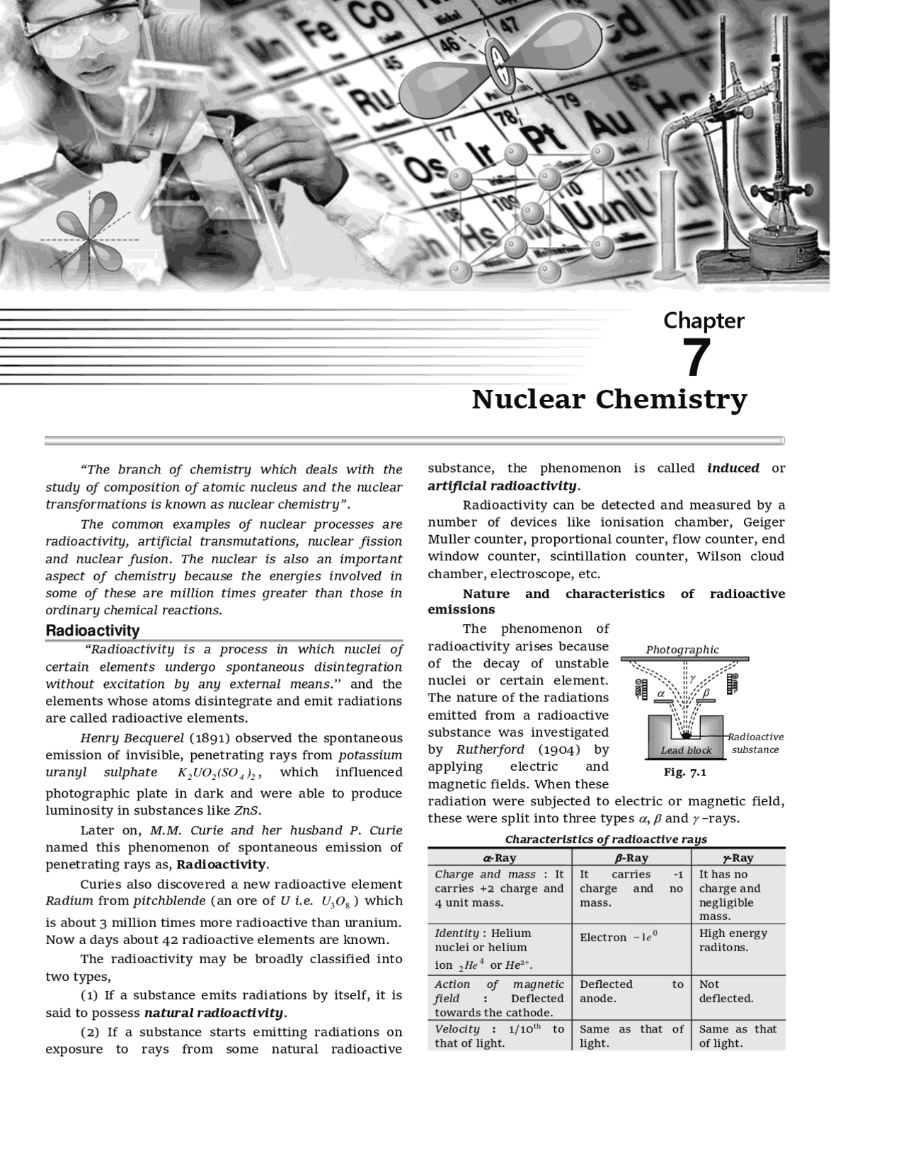 Study notes on nuclear chemistry. - Docsity