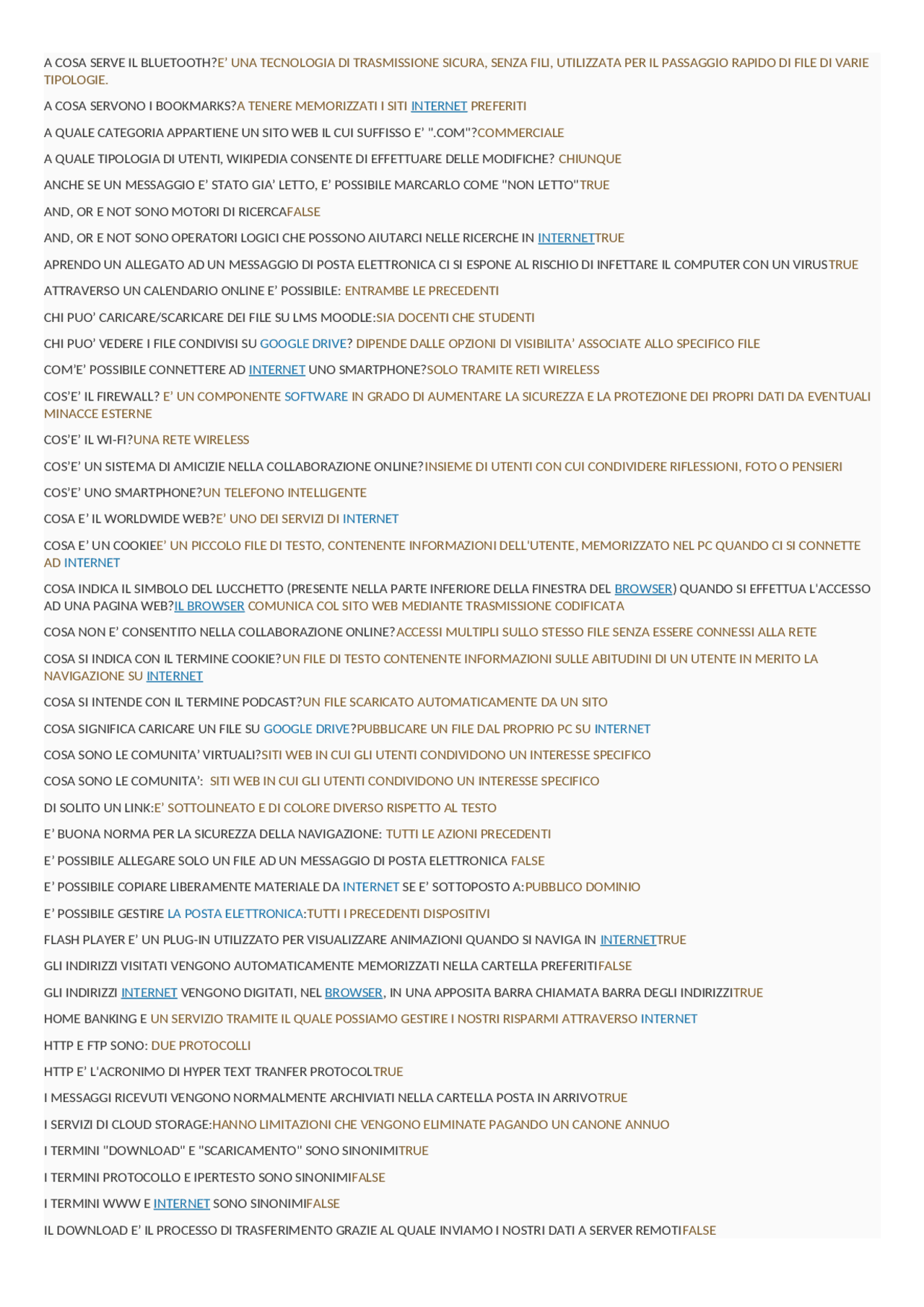 Modulo 4 eirsaf full domande - Docsity