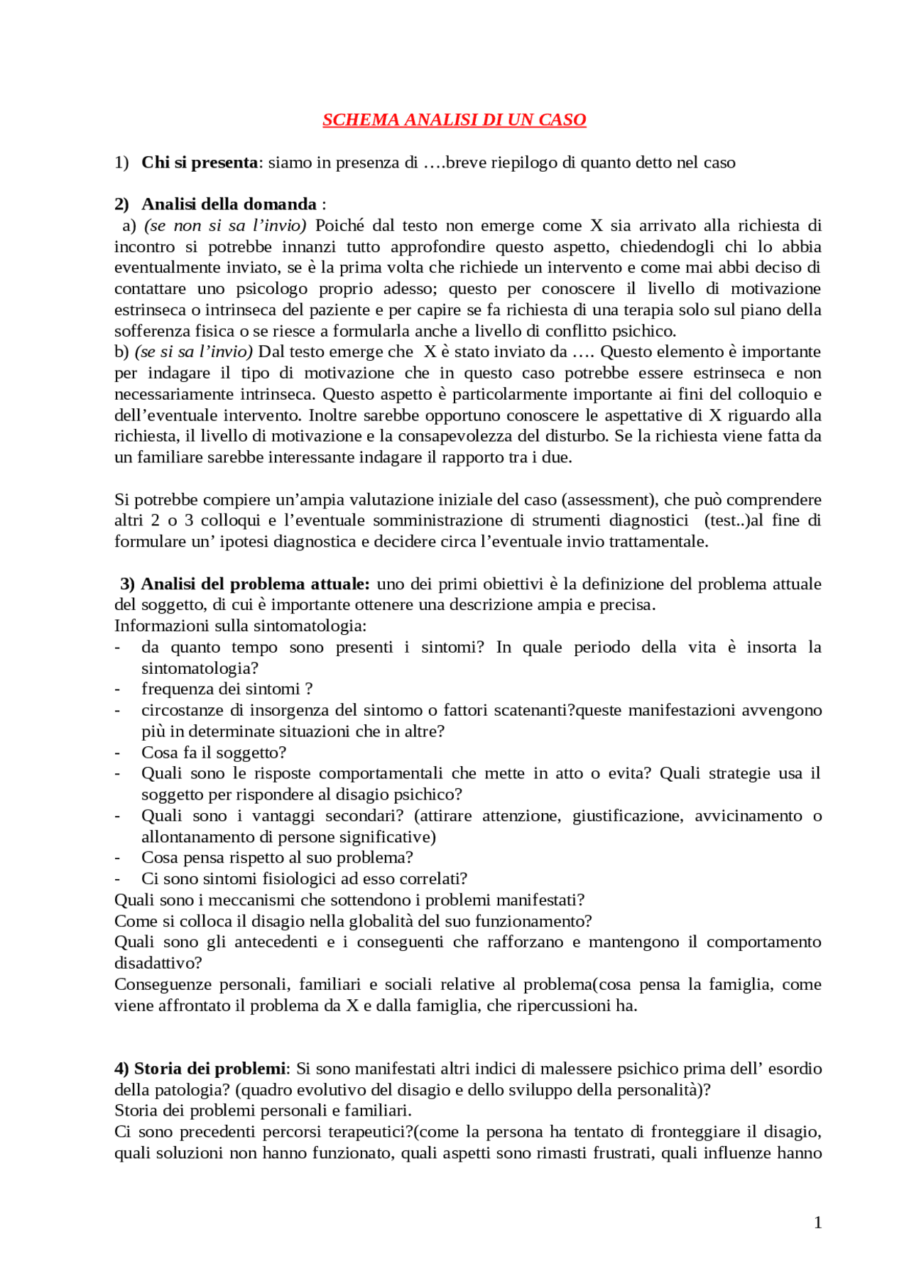 Dsm Riassunto Libro Utile Per Inquadramento Diagnostico Docsity