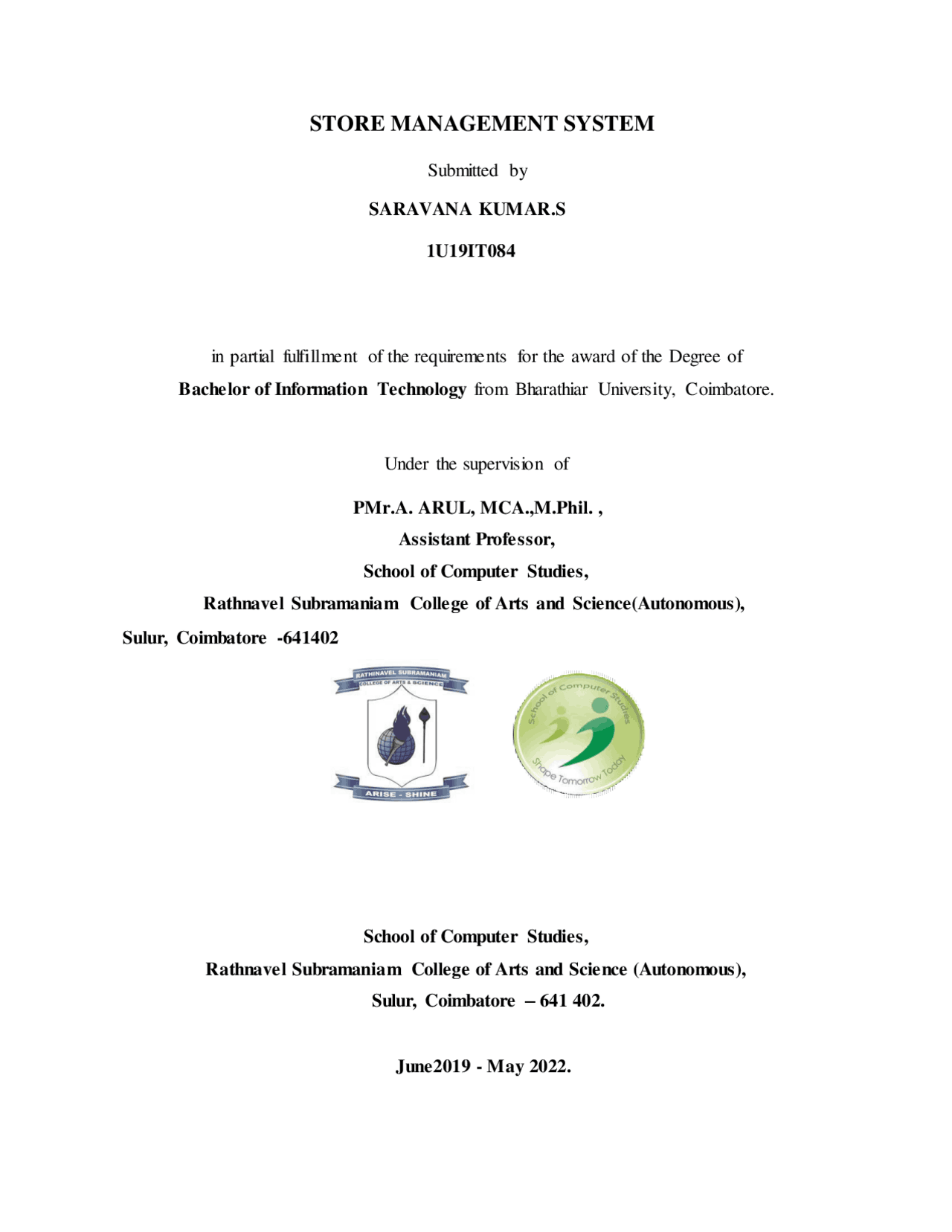 Store management for using python - Docsity