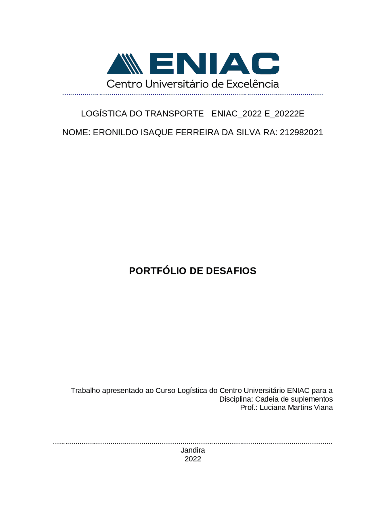 Logística Gestão De Qualidade Docsity