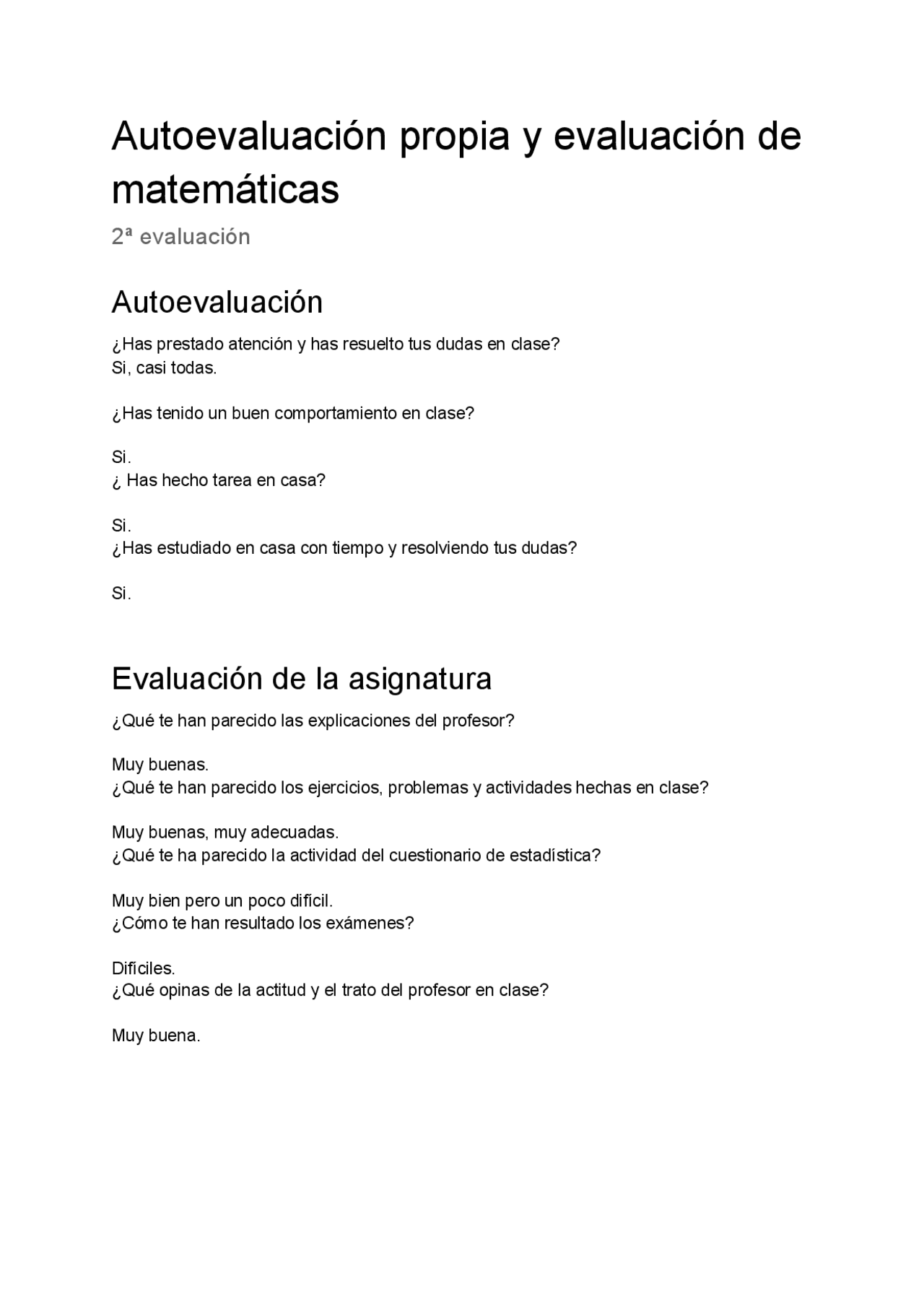 Autoevaluación Para Practicar Docsity