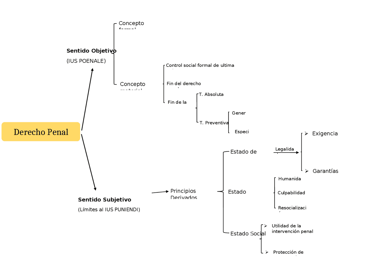 La Tipicidad objetiva | Esquemas y mapas conceptuales de Derecho Penal | Docsity