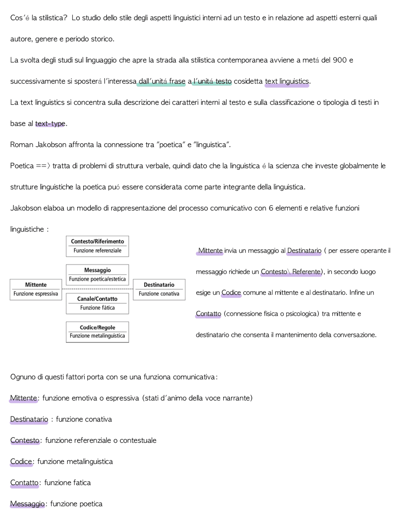Riassunto programma Lingua Inglese I | Schemi e mappe concettuali di Lingua Inglese | Docsity