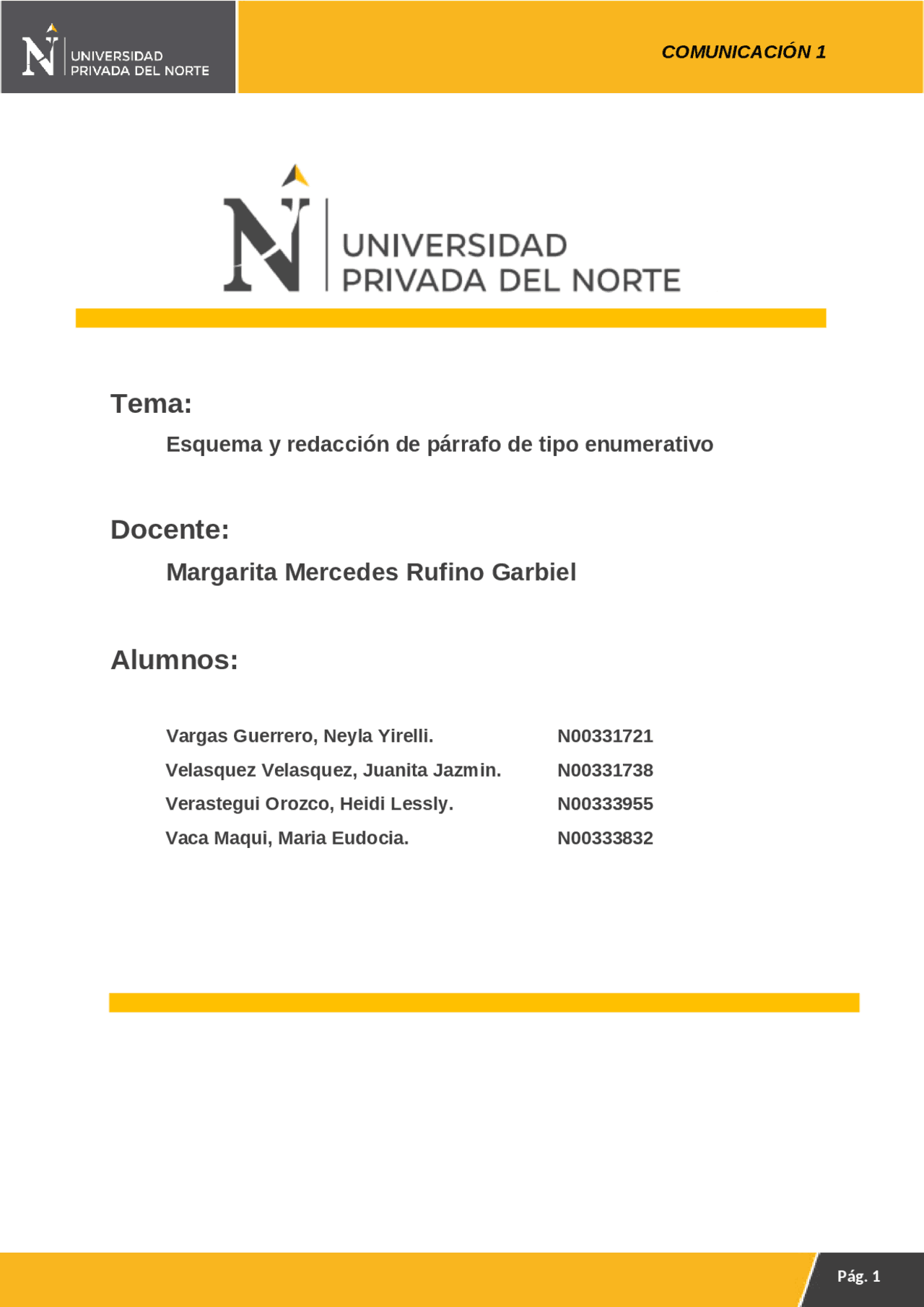 T3 Comunicación Upn Docsity