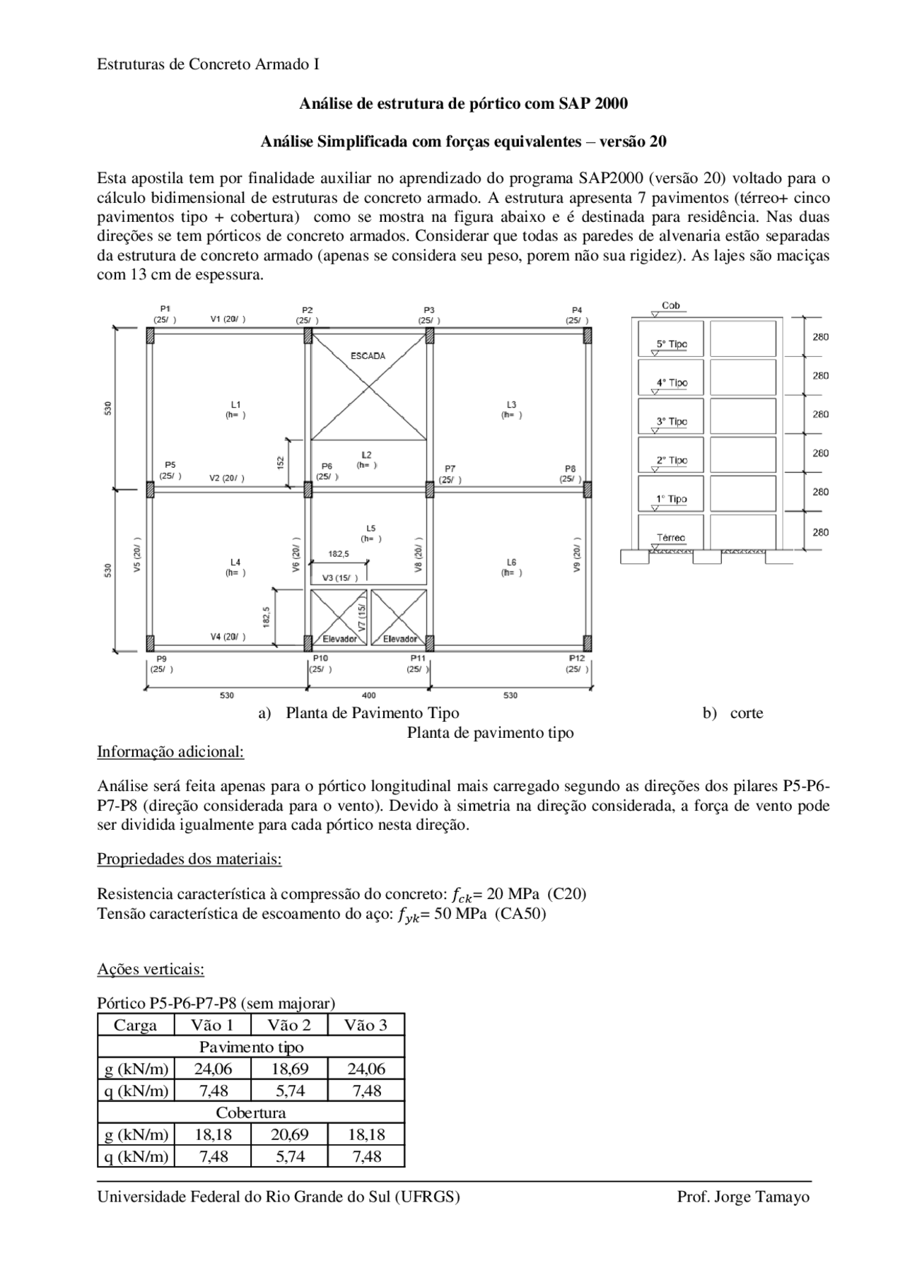 Tutorial Sap2000 Pórtico 2D - Docsity