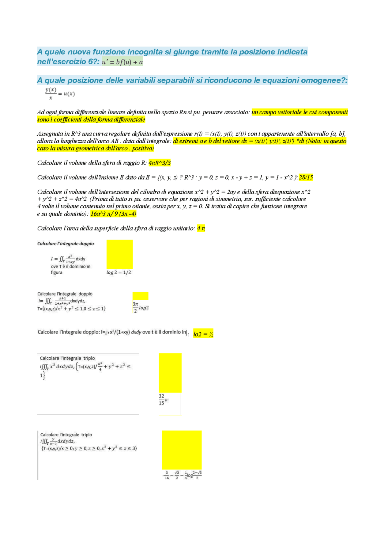 Analisi Matematica Iiunimercatorum L 8 Ingegneria Informaticaordine