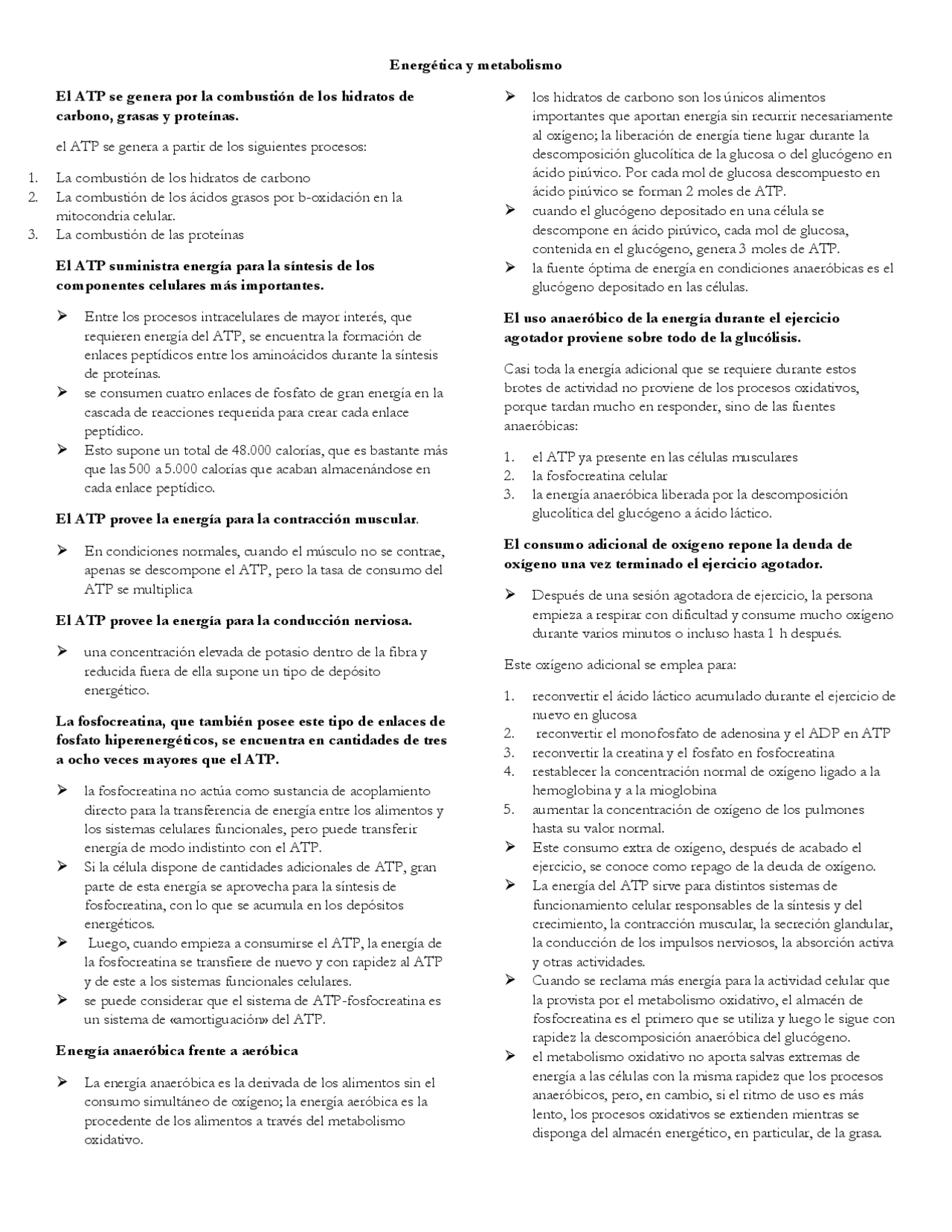 Resumen capitulo 70 Guyton | Resúmenes de Biología | Docsity