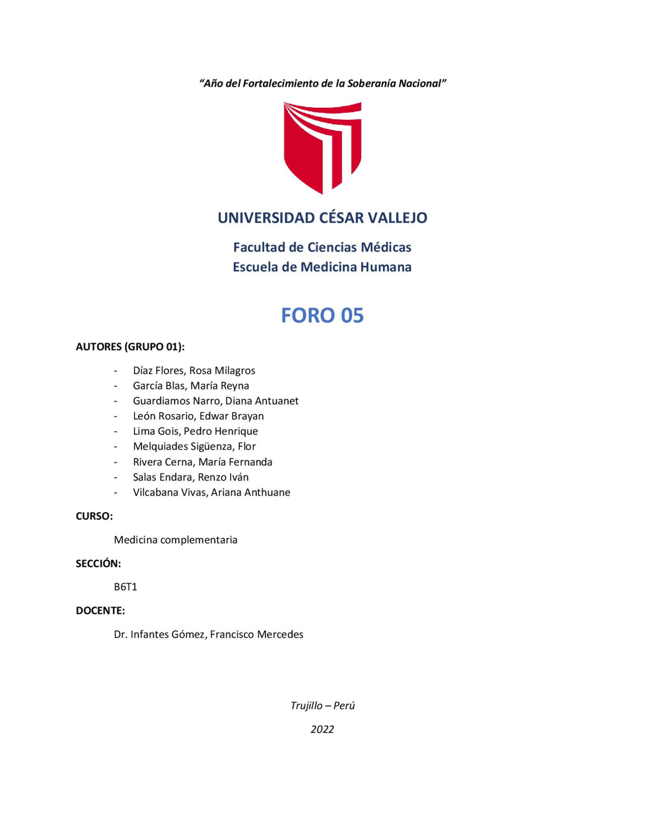 Medicina complementaria - Docsity