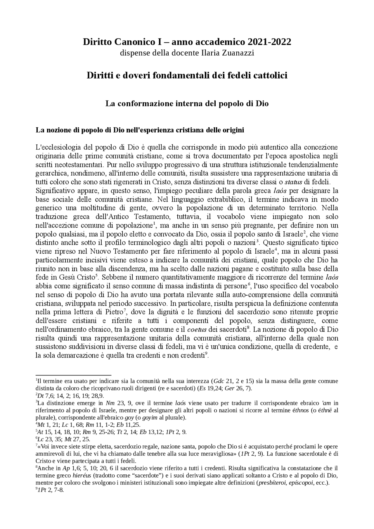 Diritto Canonico Unito Docsity Docsity