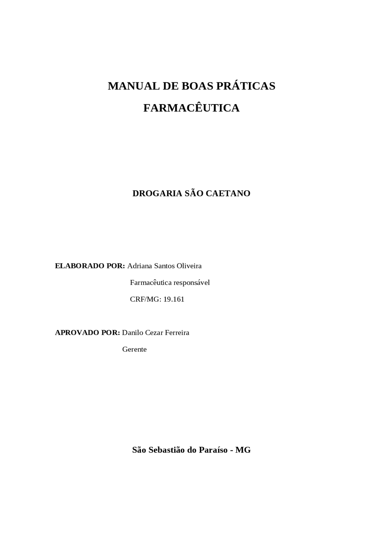 Manual De Boas Praticas Docsity
