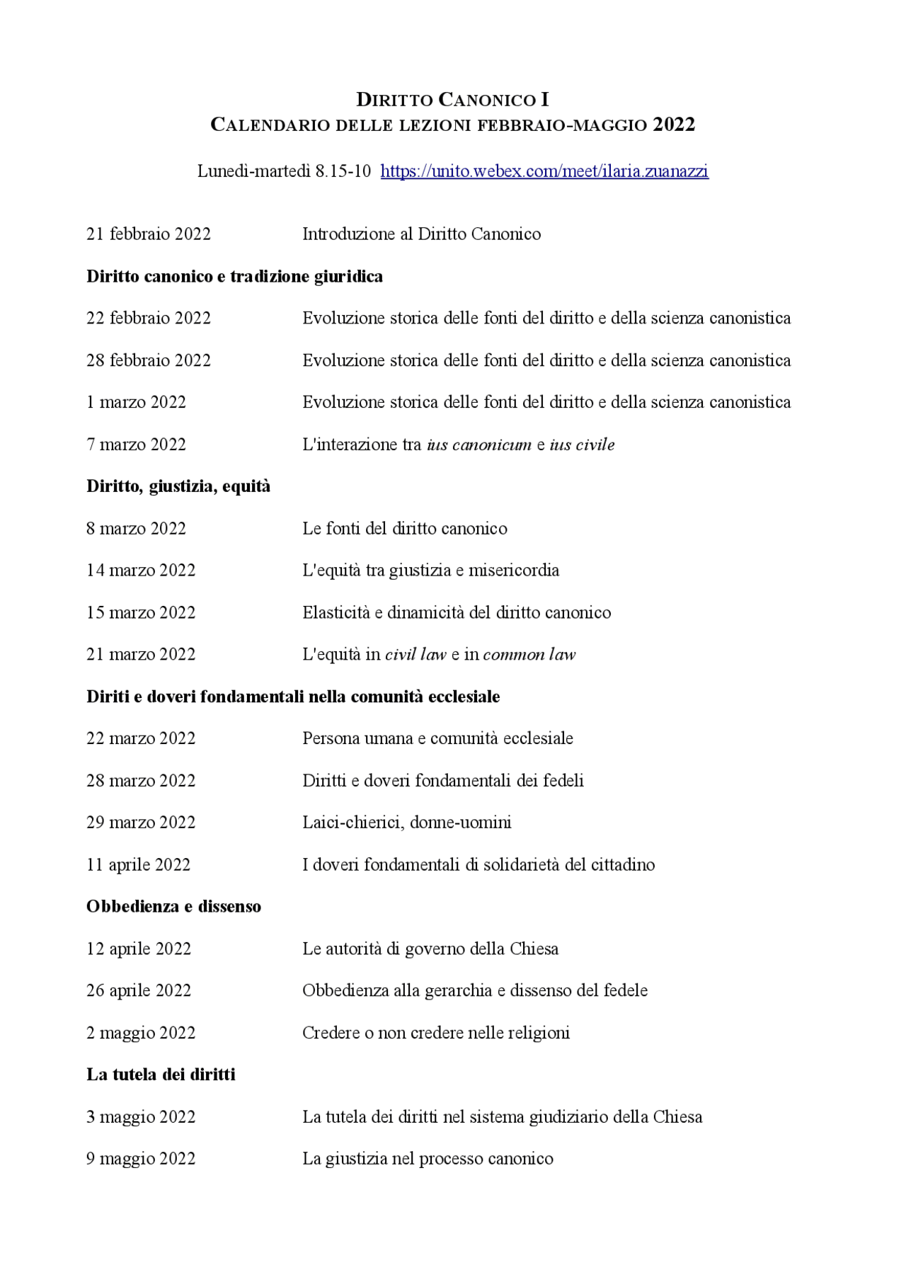 Diritto Canonico Unito Docsity Docsity