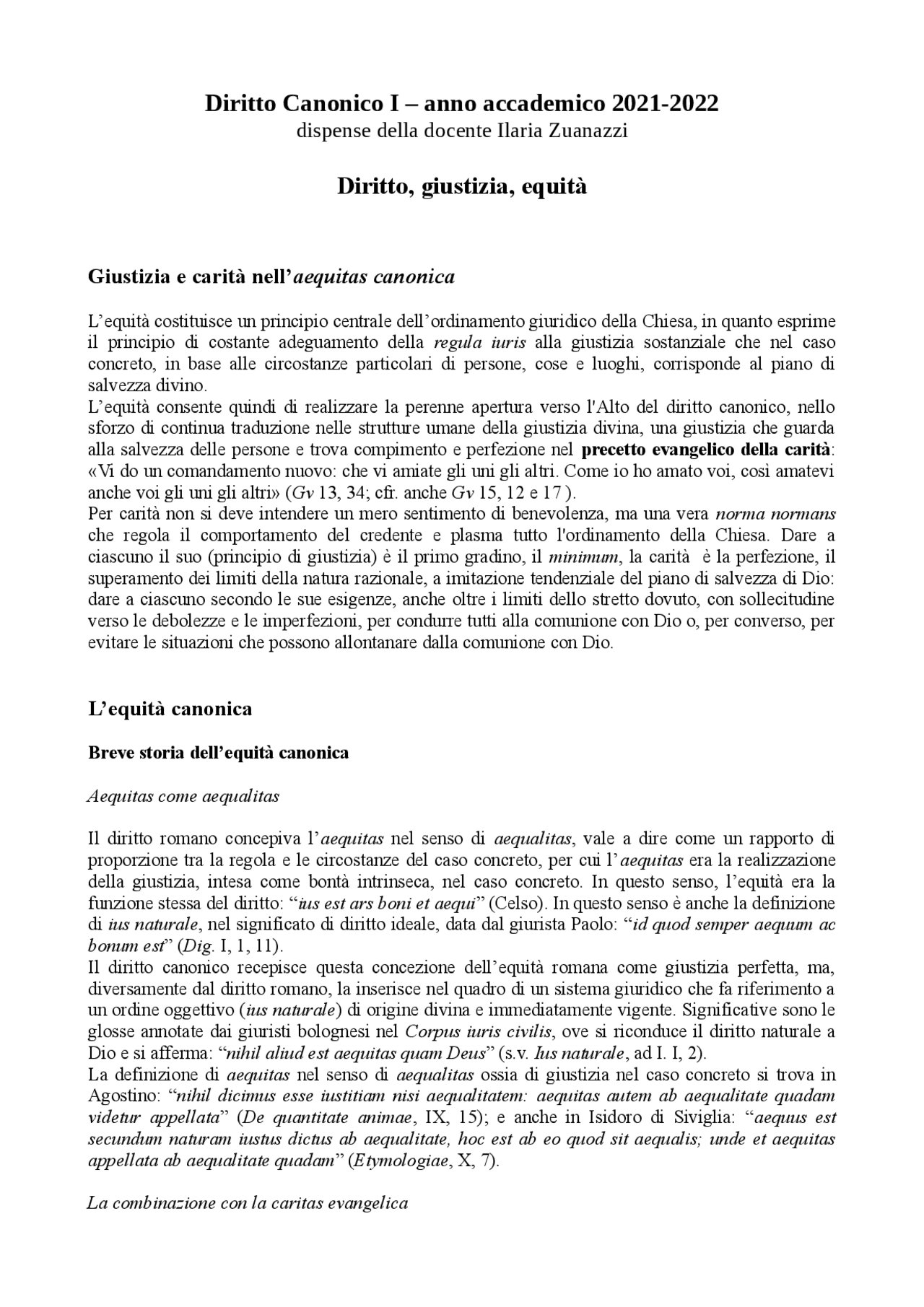 Diritto Canonico Unito Docsity Docsity