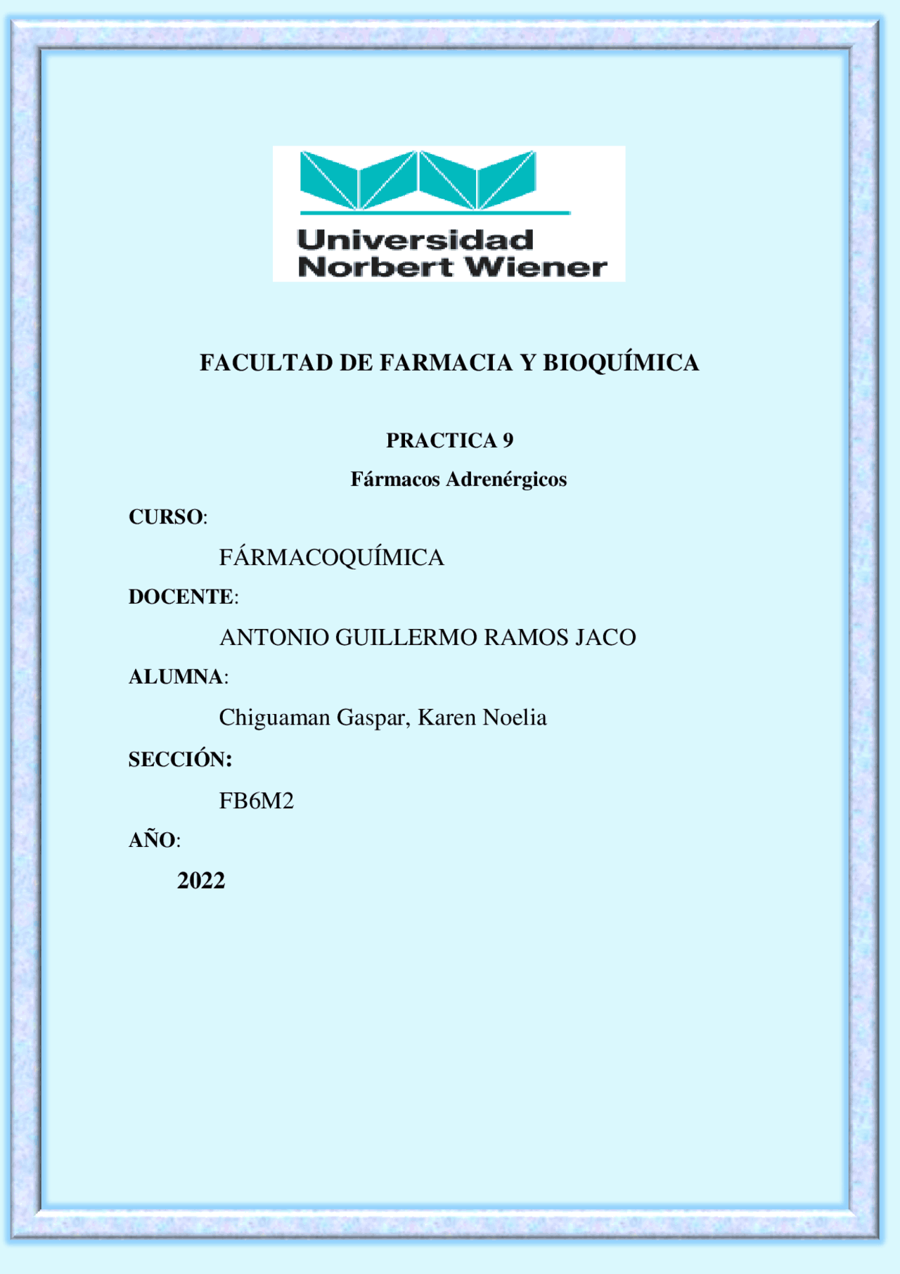 Ejercicio De Clases De Teoria Docsity