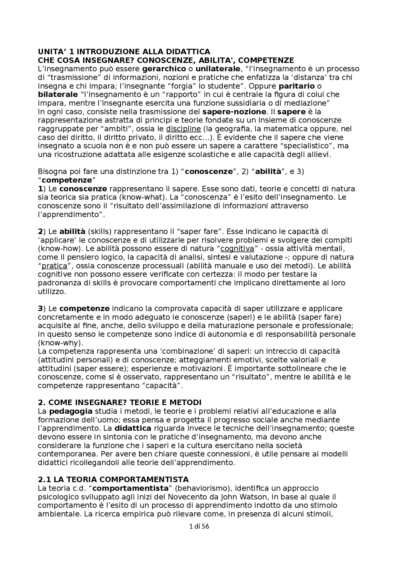 Slides Riassunti Unità Didattica Del Diritto Docsity