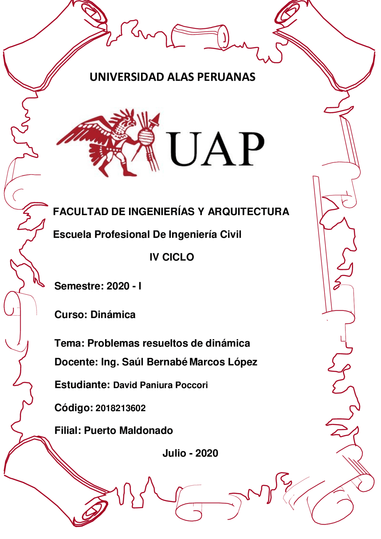 Ejercicios de estatica y dinamica | Ejercicios de Estática | Docsity