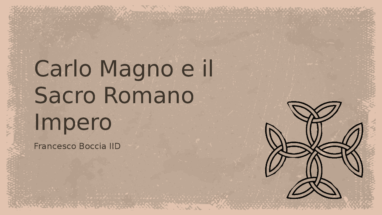 Power Point Su Carlo Magno Docsity
