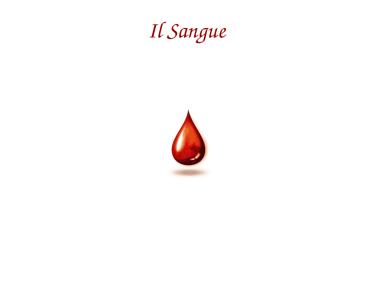 Il sangue in scienze - Docsity
