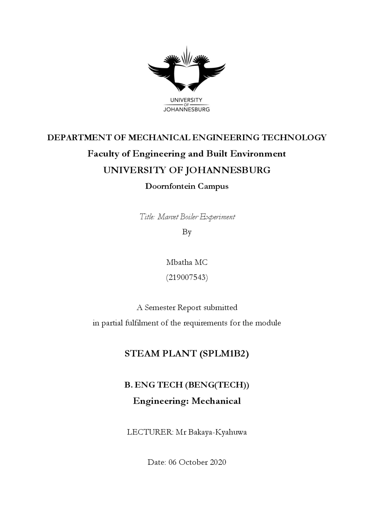 Marcet boiler experiment - Docsity Marcet boiler experiment - Docsity