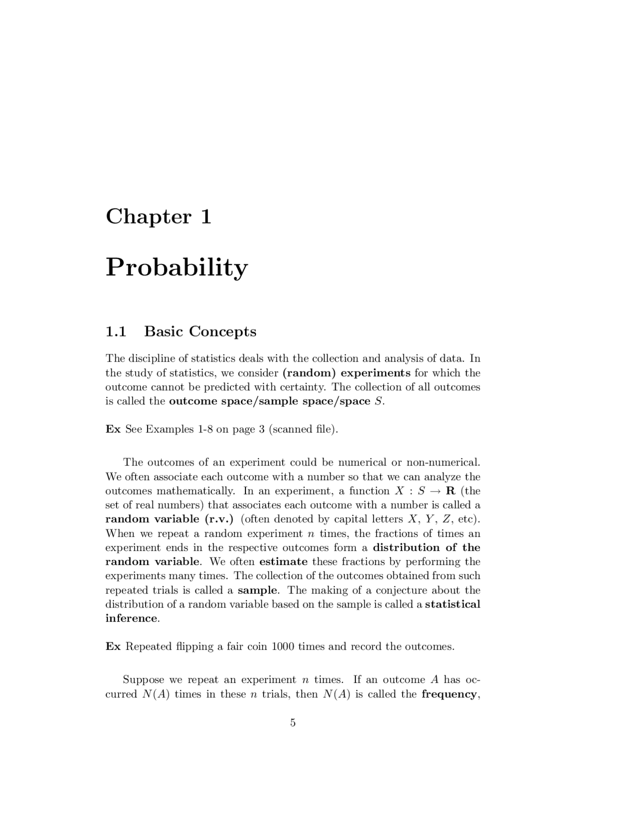 Statistics chapter 1 2 3 by umer farooq - Docsity