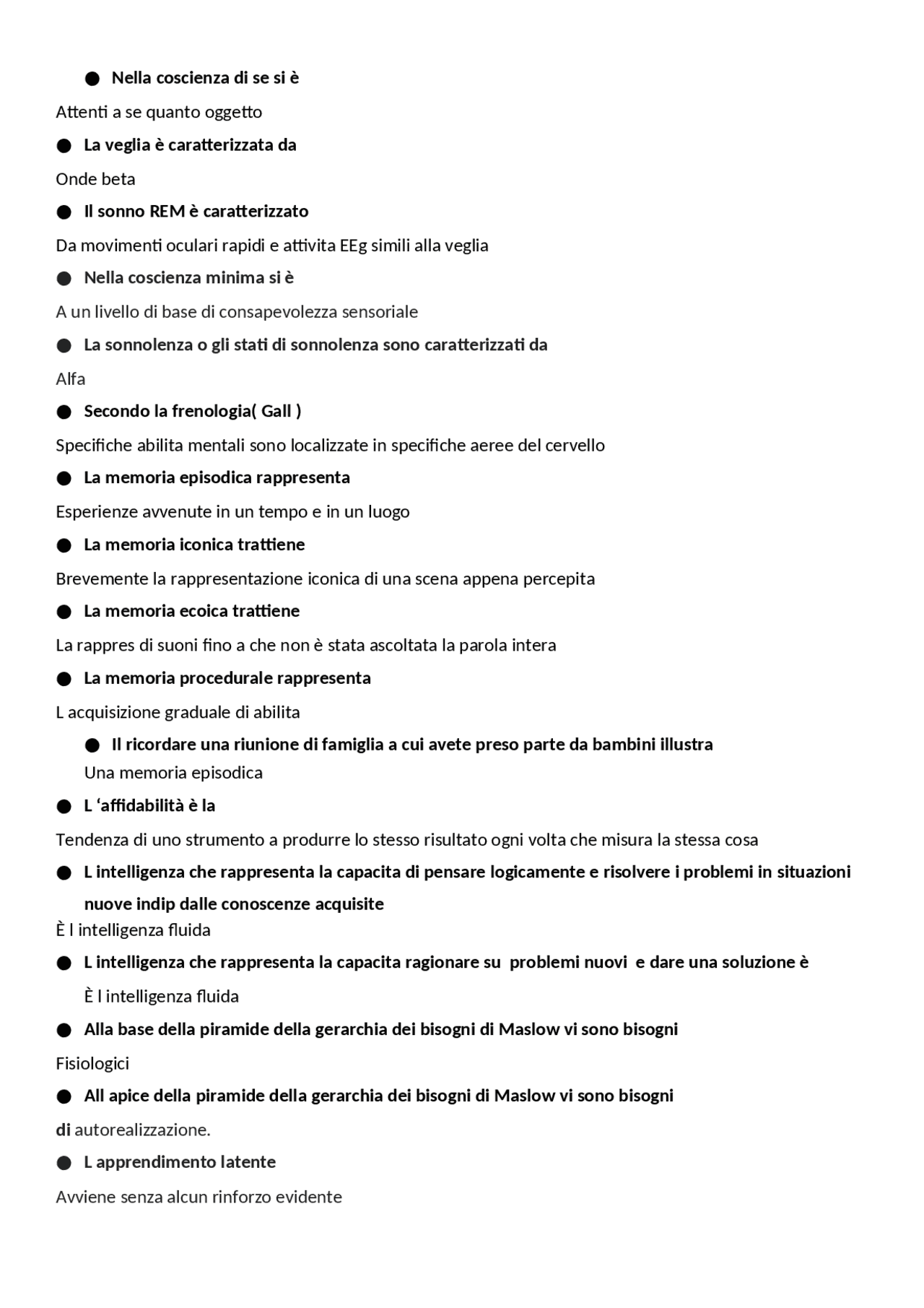 Domande E Risposte Preappello Docsity