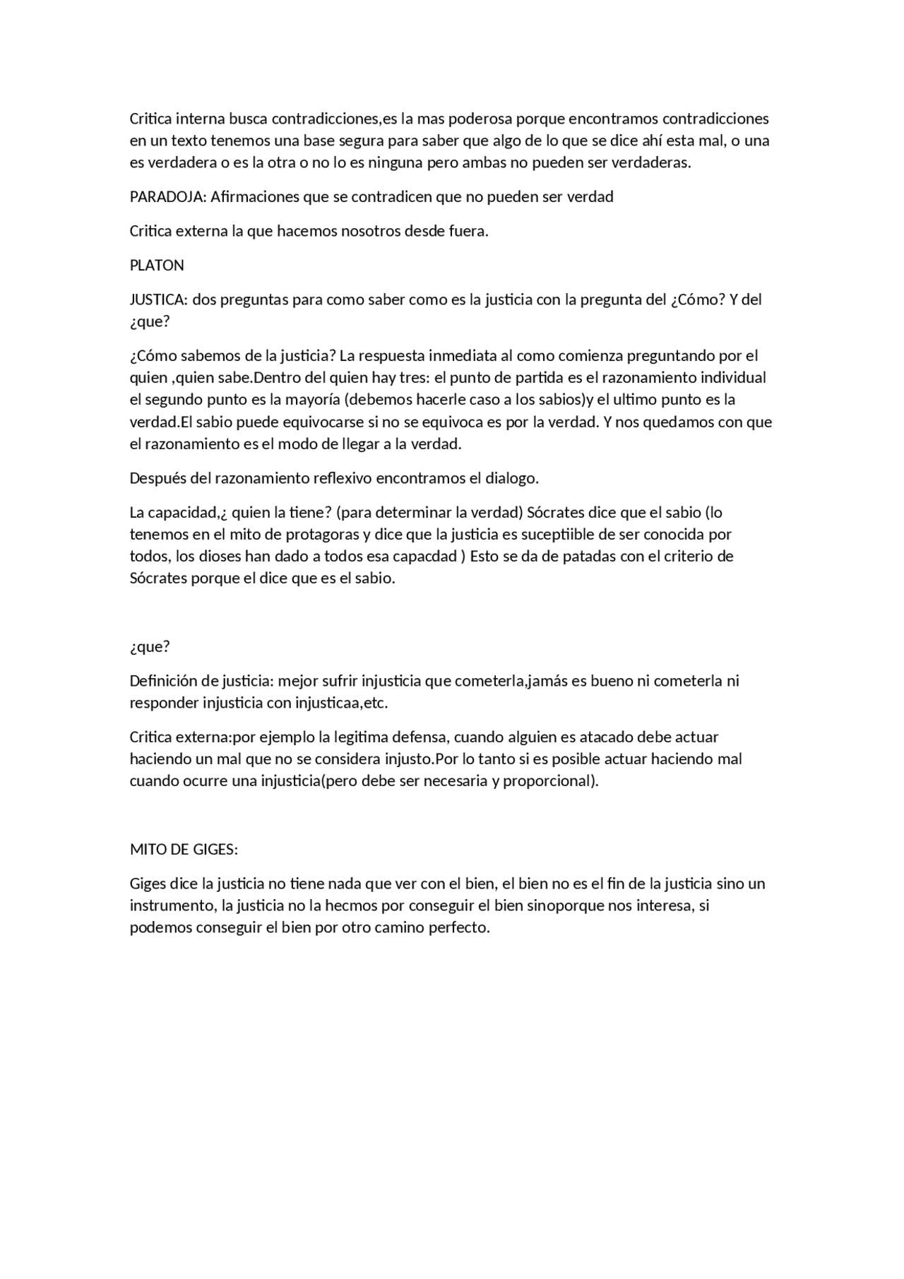 Platon ideas principales - Docsity