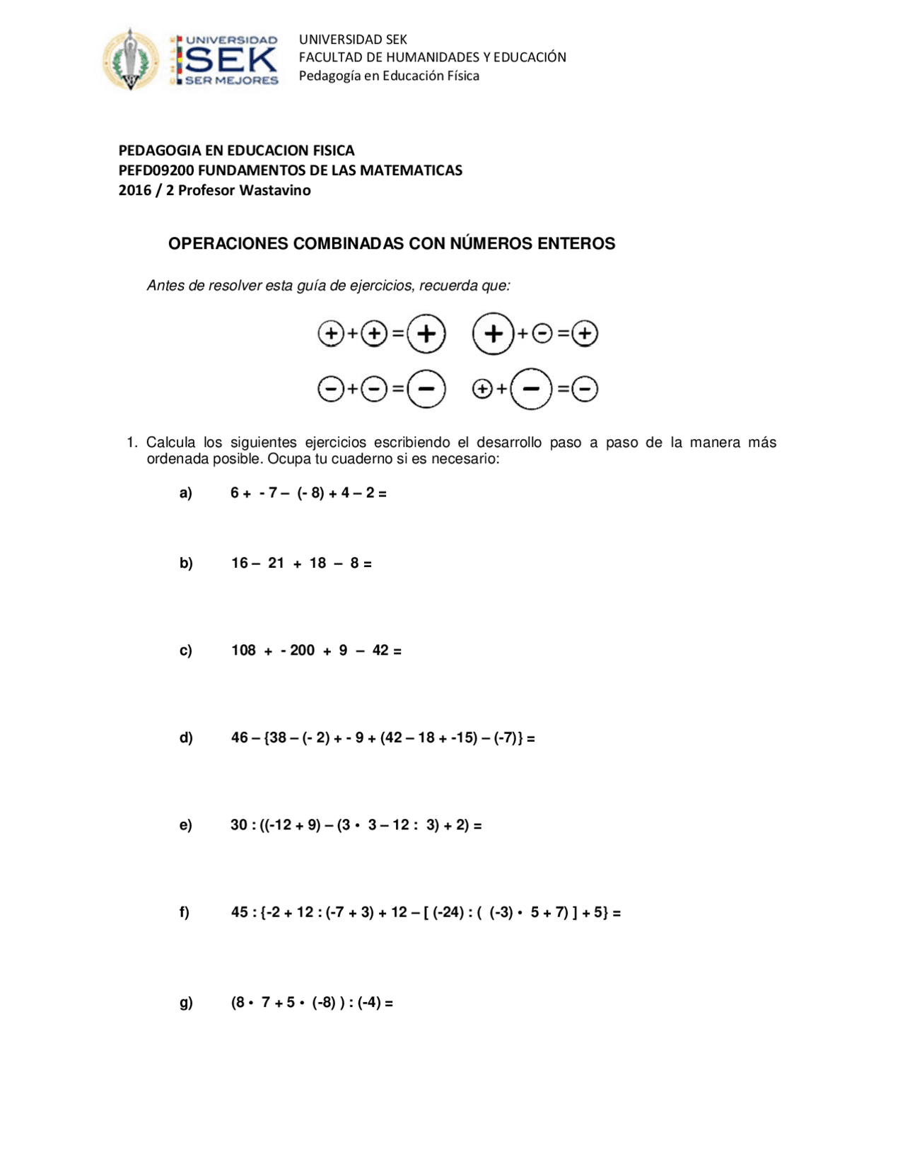 Fundamento de las Matematicas - Docsity