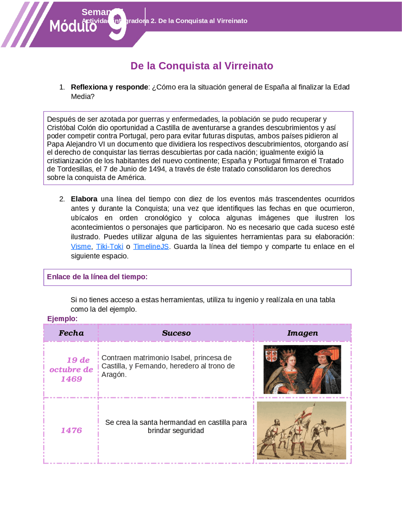 Modulo 9 AI2 ms0s9aI2 | Ejercicios de Historia - Docsity