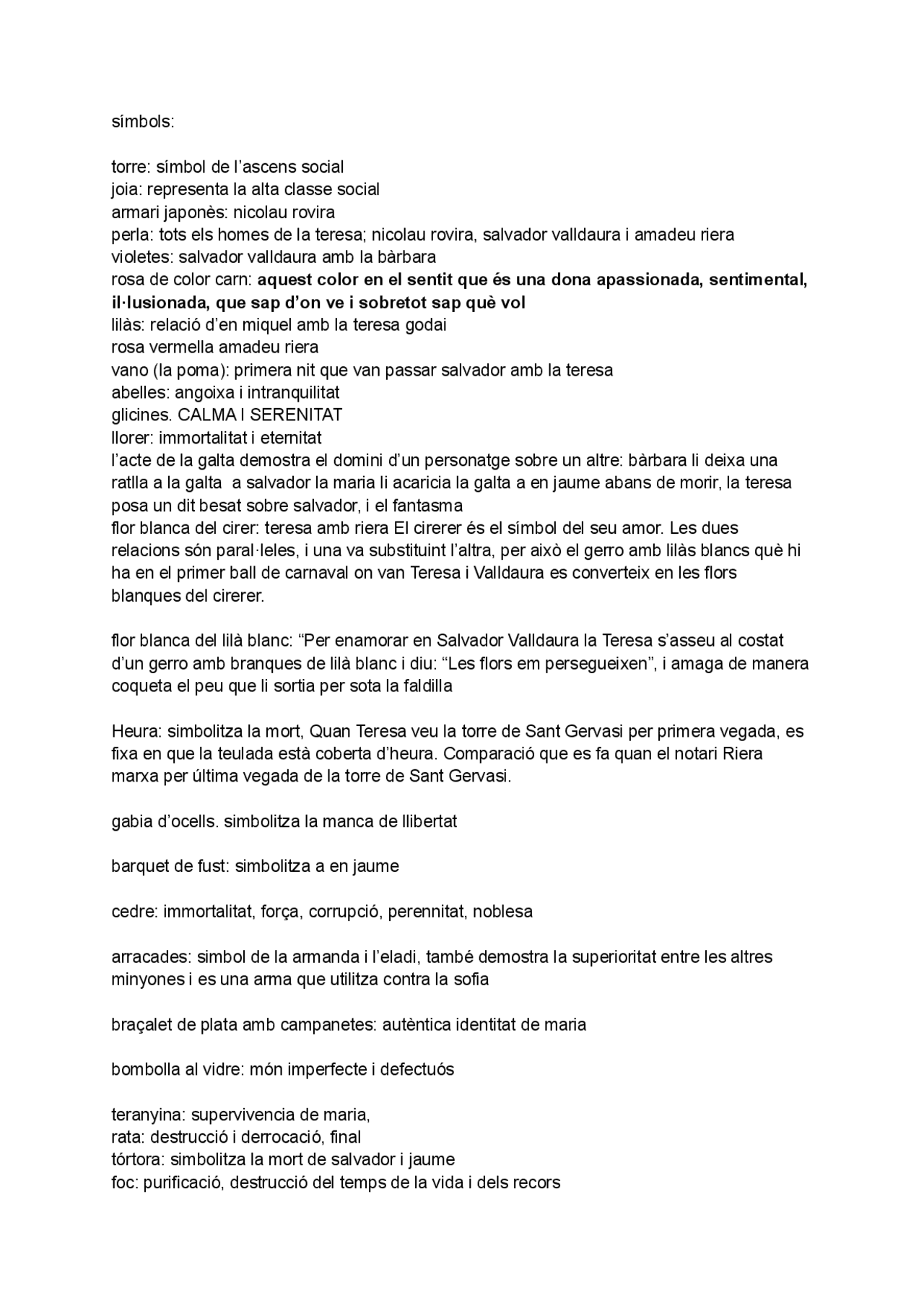 Símbols Al Llibre De Mirall Trencat Docsity