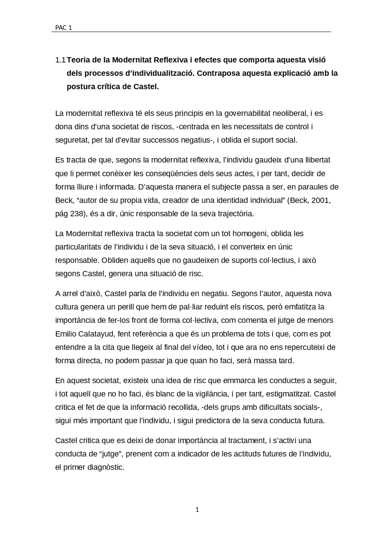 Bases para la intervención educativa- PAC1 - Docsity