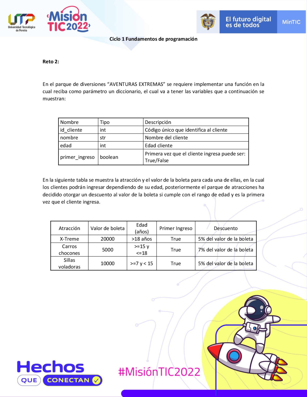 Retos De Programacion Docsity