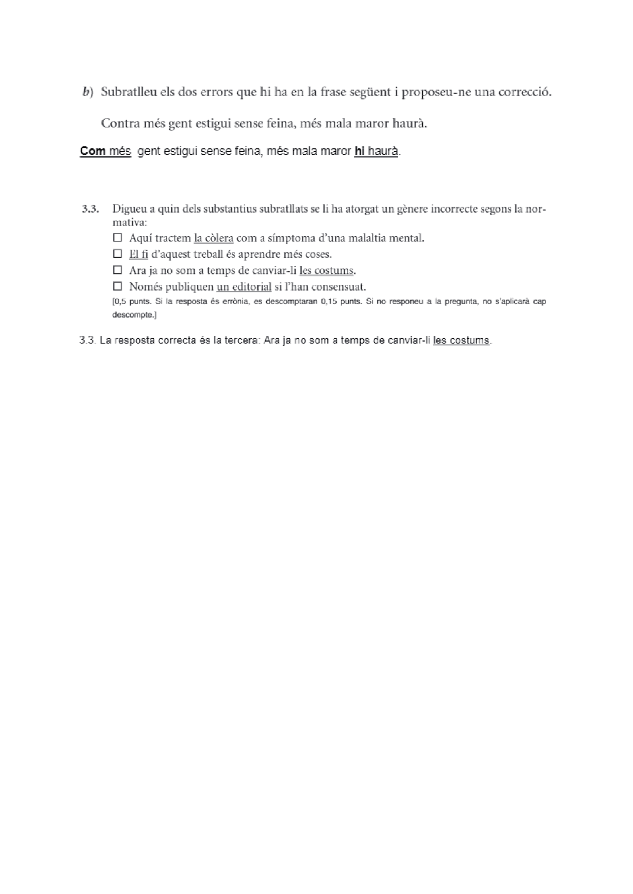 Activitats Errors Selectivitat Pau Amb Solucions Docsity
