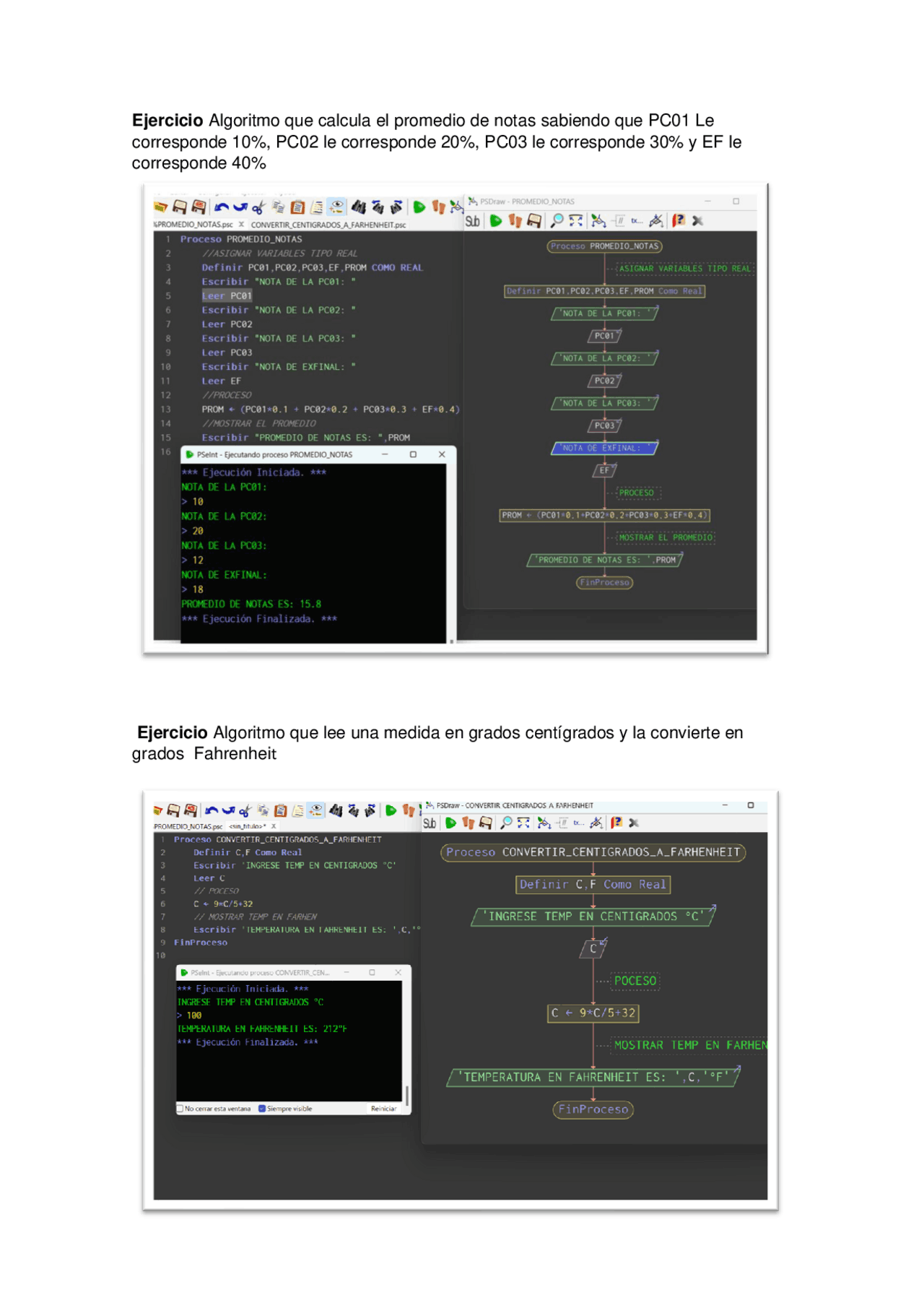 Diseño de algoritmo - Docsity