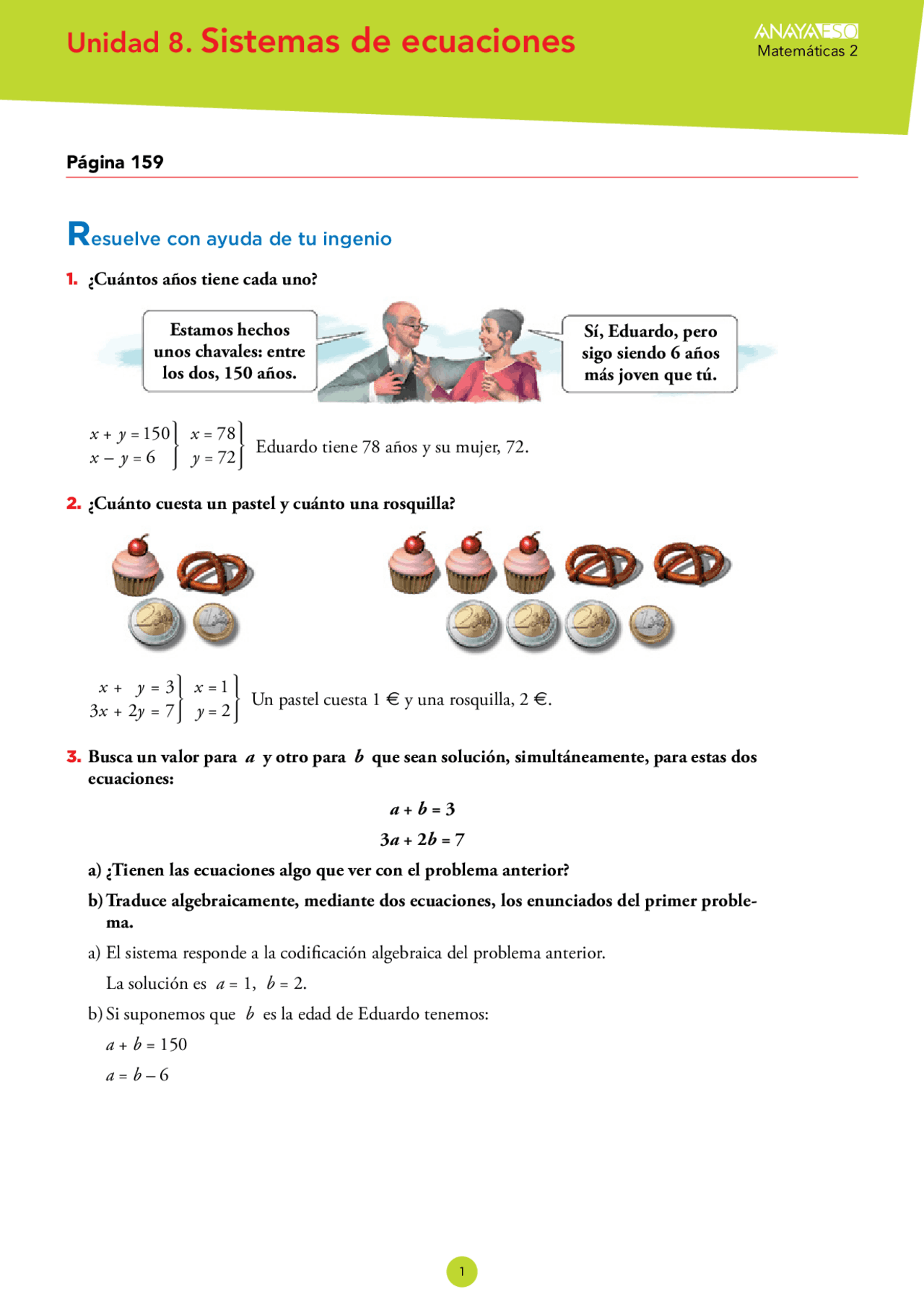 EJERCICIOS RESUELTOS MATEMÁTICAS 2º ESO - Docsity