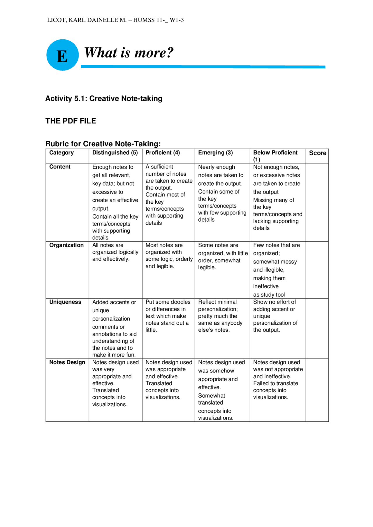 Physical Science Of My Own Docsity