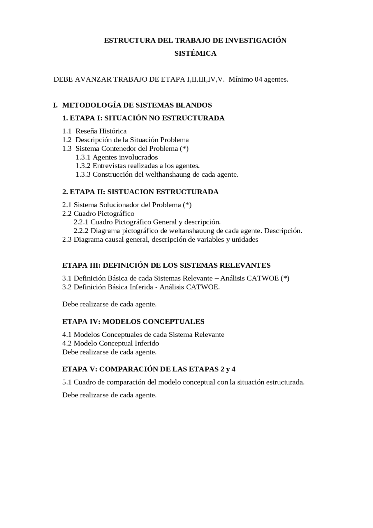 3.2 Definición Básica Inferida - Análisis CATWOE.3.2 Definición Básica ...