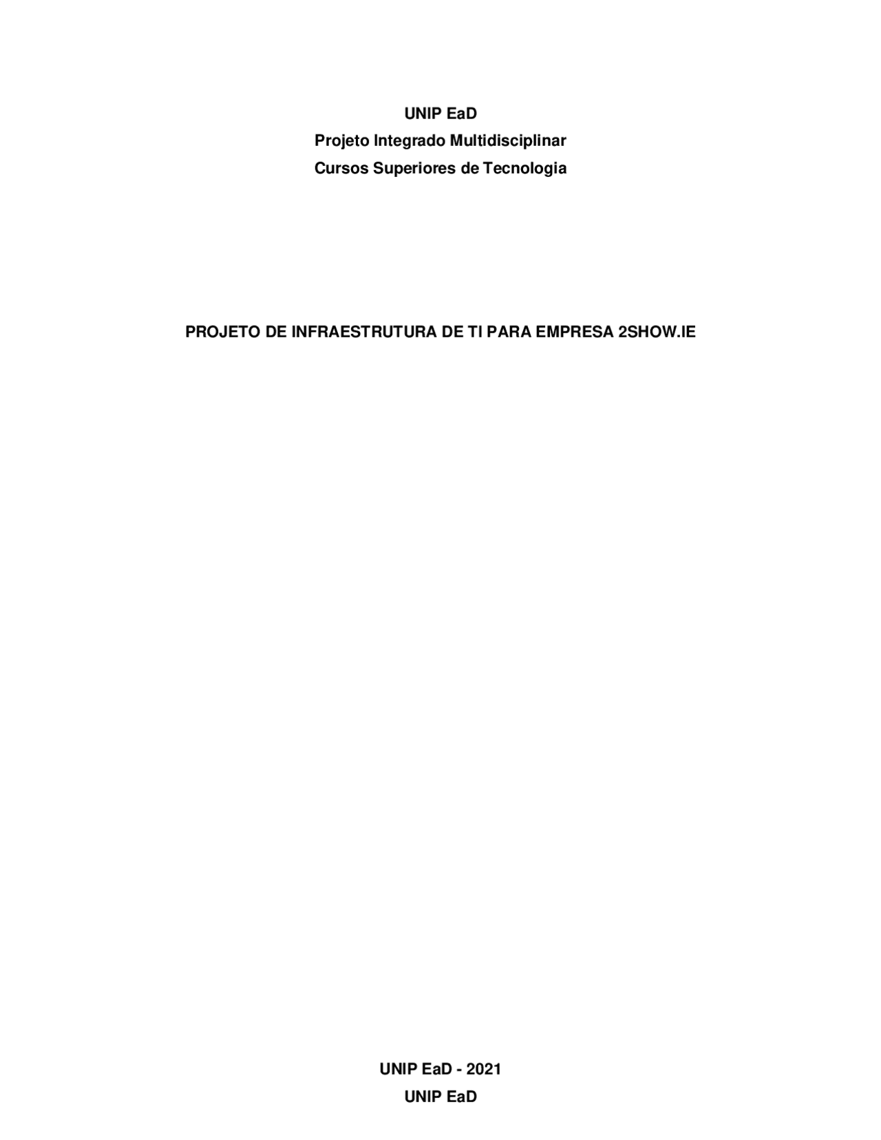 Pim V Redes Unip Ead Docsity