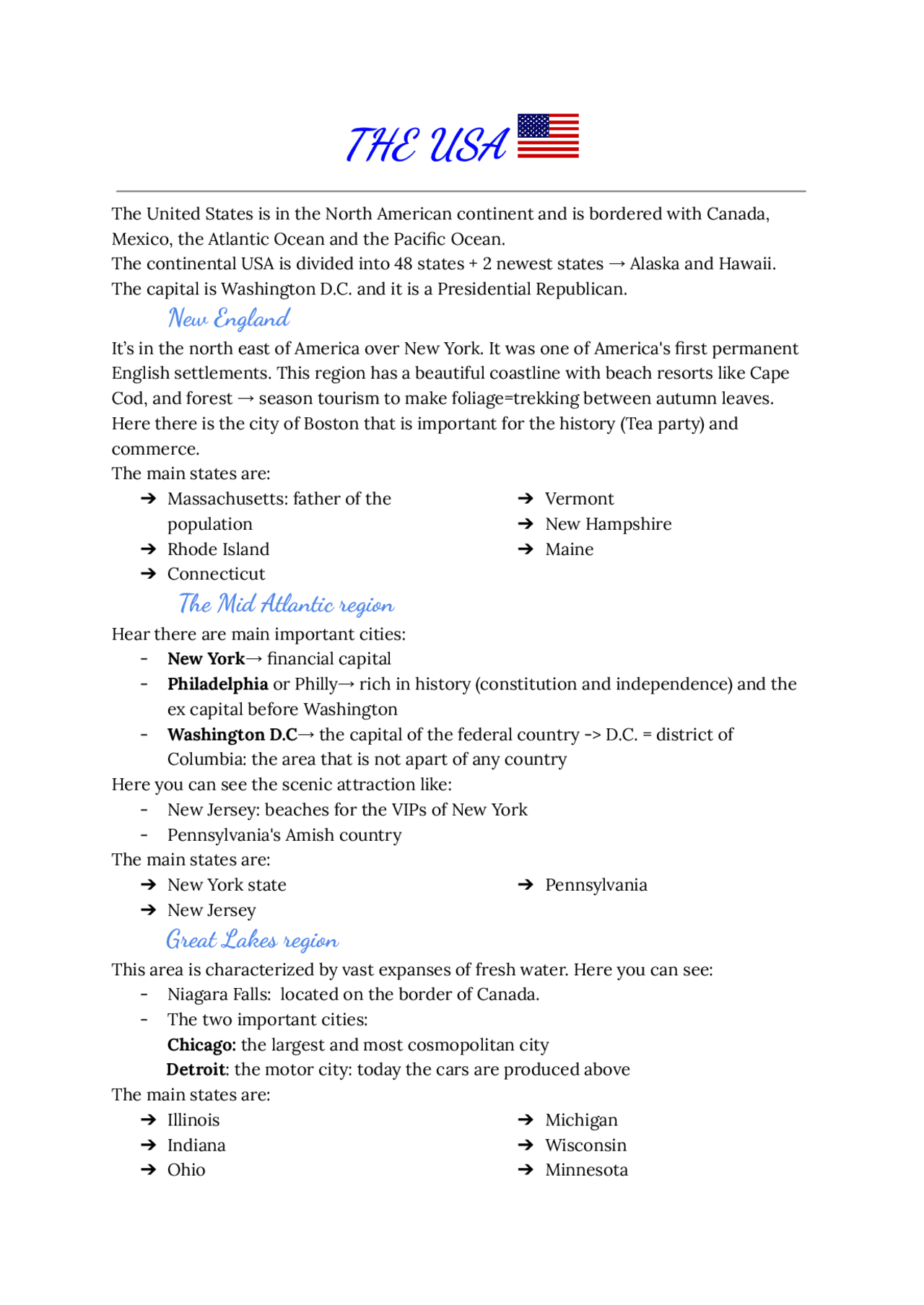 United States of America - Docsity