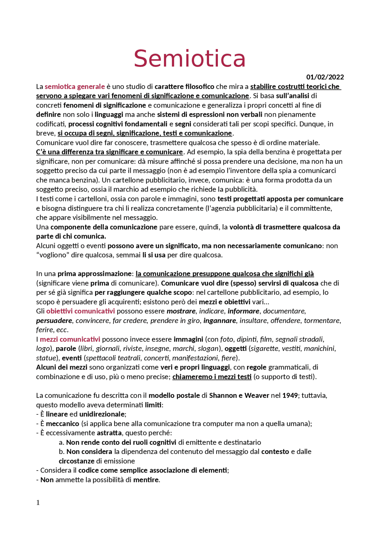 Esame Semiotica Marmo Riassunti Slide Docsity